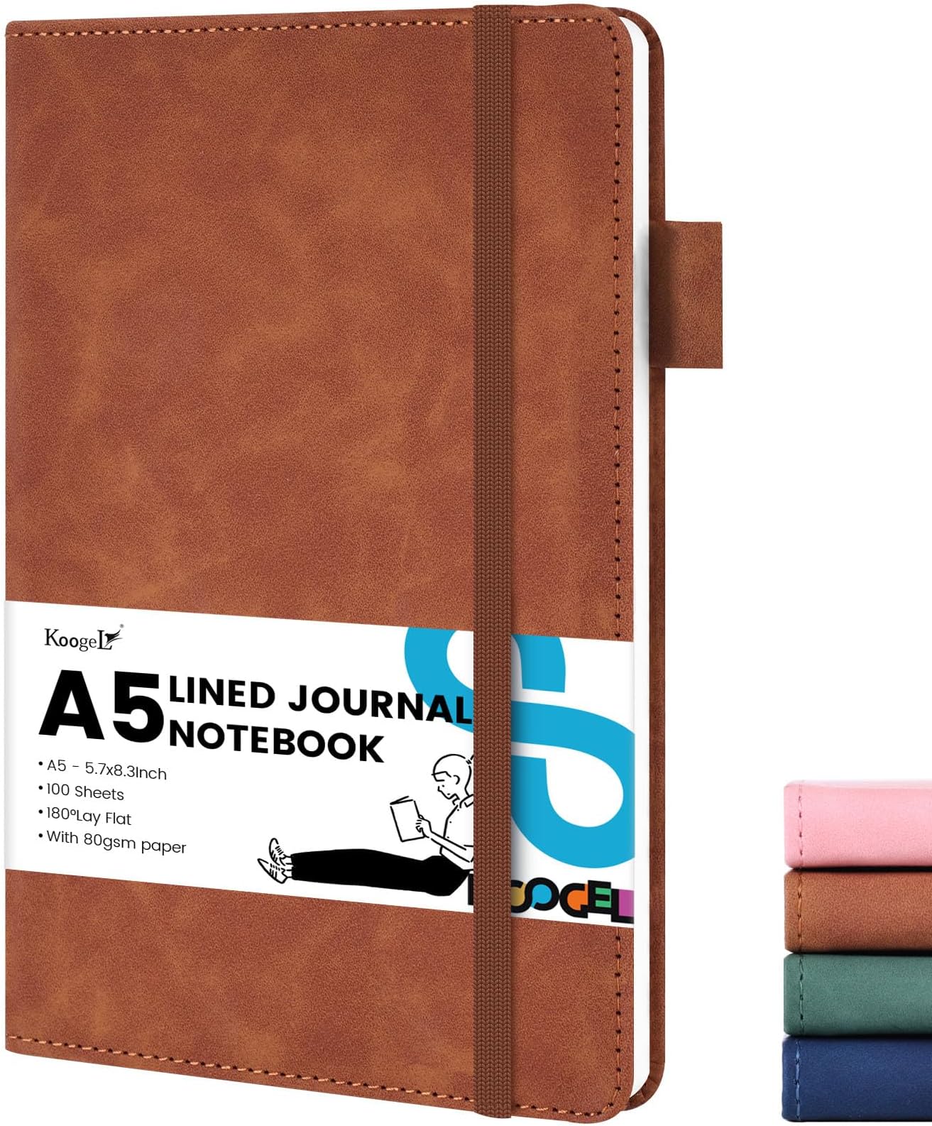 Amazon.com : BGHEOUYV Notebook Journal, College Ruled Notebook Lined A5 ...