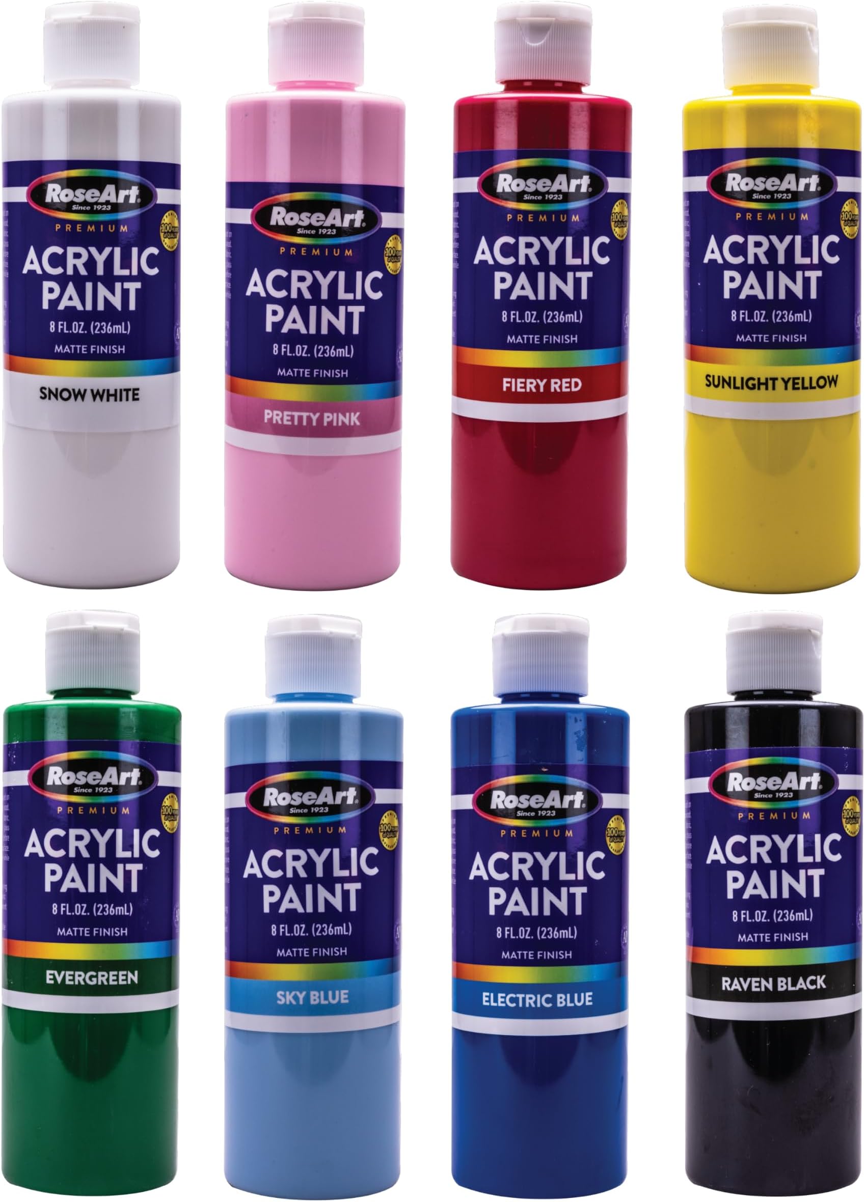 Amazon.com: Glitter Acrylic Paint Set by Craft Smart 8 pcs : Arts ...