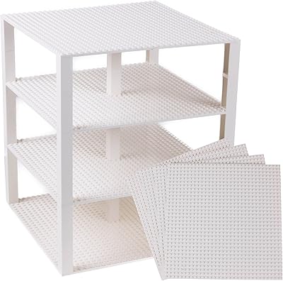 Amazon.com: Premium Blue, Green, and Gray 12" Circle Stackable Base ...