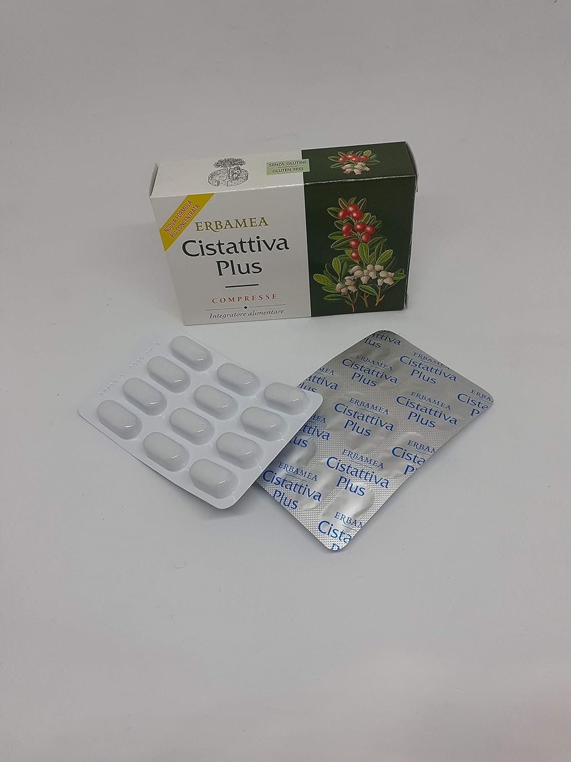 CISTATTIVA PLUS 24 Compresse Uva ursina, mirtillo rosso x cistite e ...