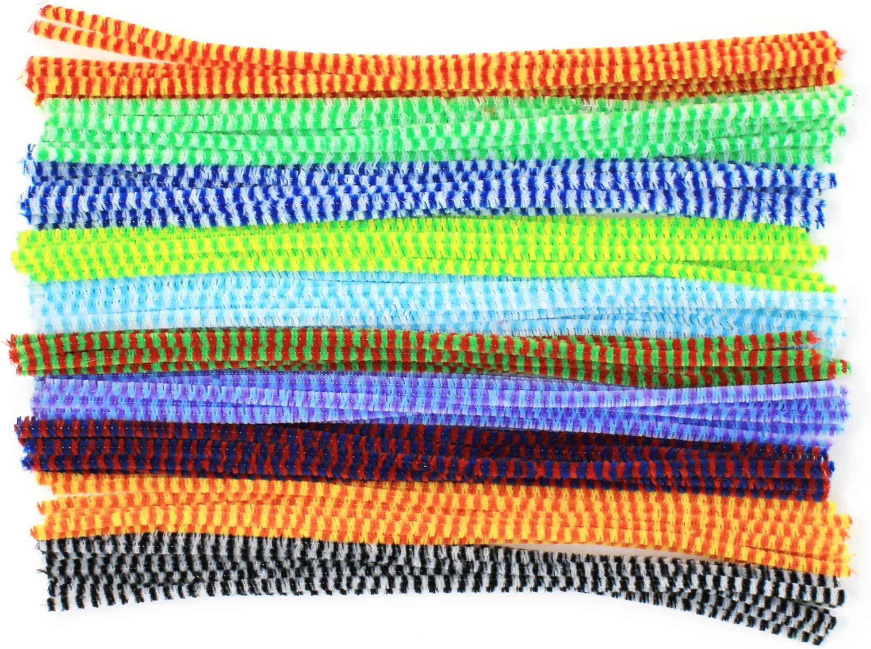 100pk Multi Coloured Pipe Cleaners : Amazon.co.uk