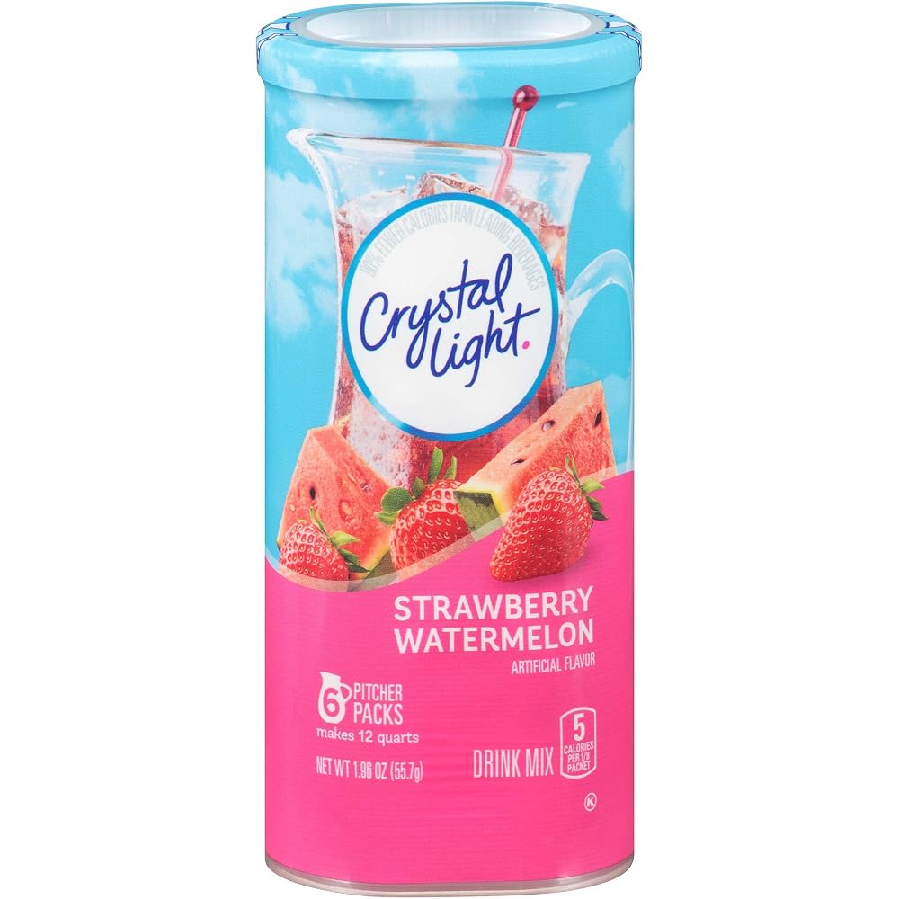 $7/mo - Finance Crystal Light Strawberry Watermelon - 12 Quarts, 1.96 ...
