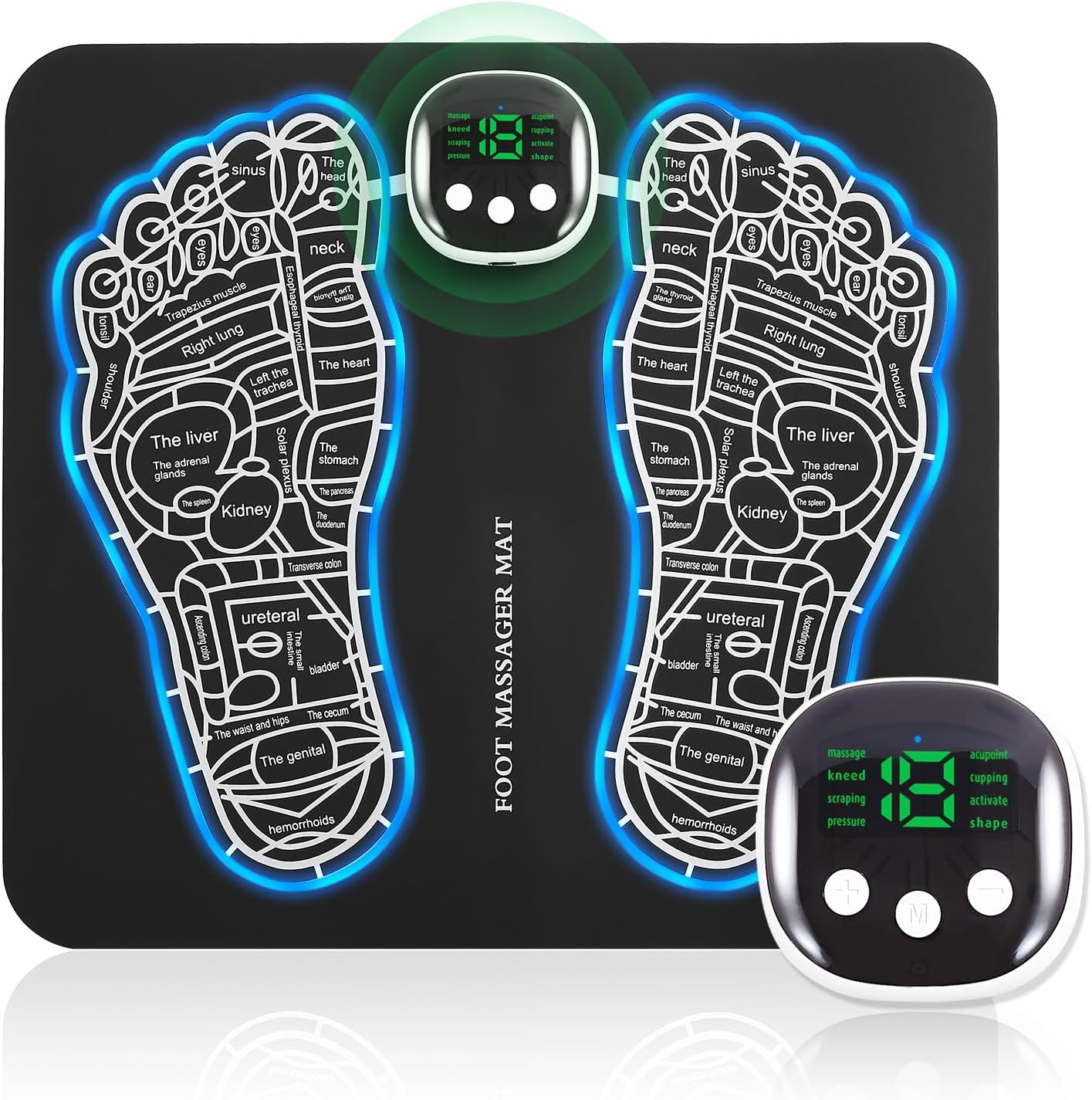 Amazon.com: Phixnozar EMS Foot Massager Mat -Foot Massager Pad, Muscle ...