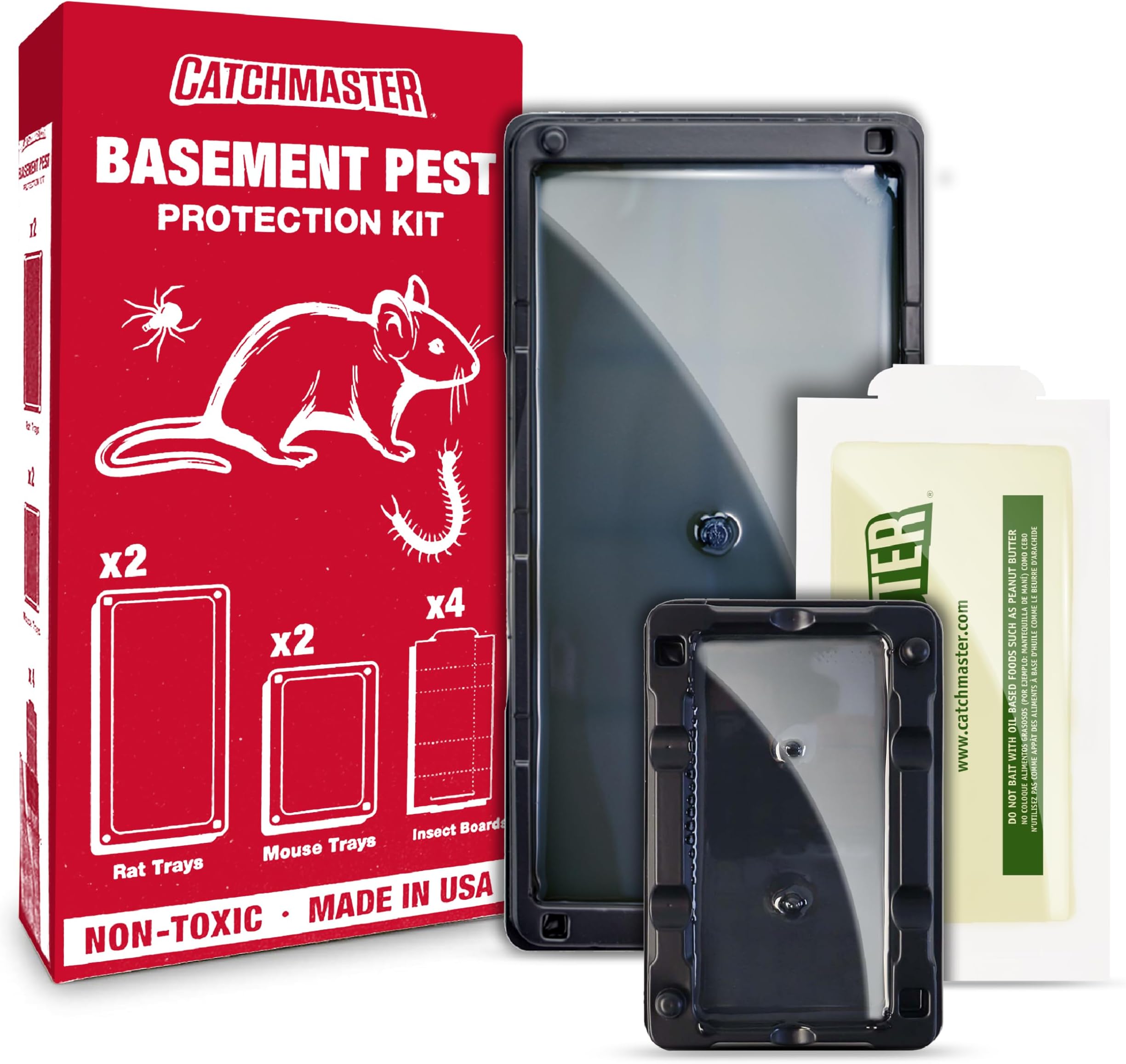 Amazon.com : Catchmaster Snapper Mouse Traps 6-Pk, Mouse Traps Indoor ...