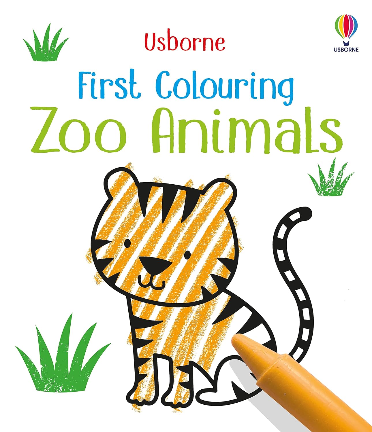 First Colouring Zoo Animals (Little First Colouring): 1: Robson ...
