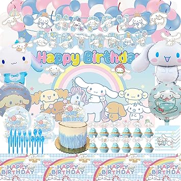 Amazon.com: Kawaii Party Supplies, Kawaii Party Decorations Include ...