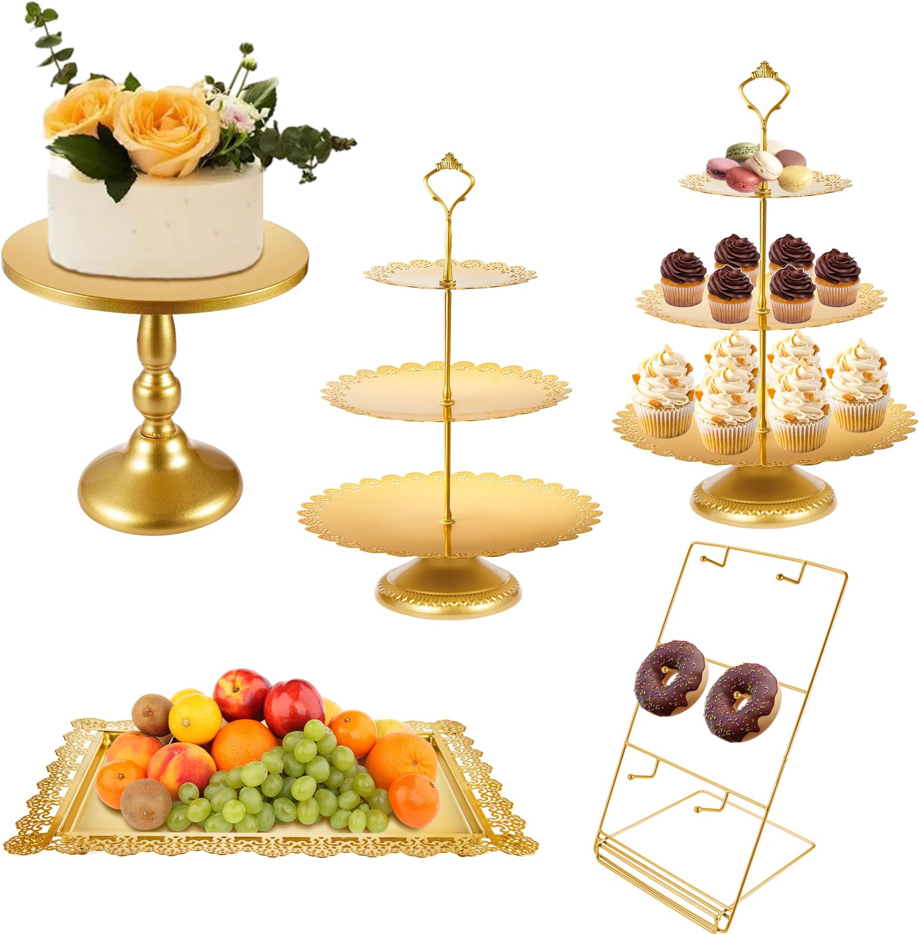 Amazon.com: The Party People - Premium Party Supplies - Gold 8-Piece ...
