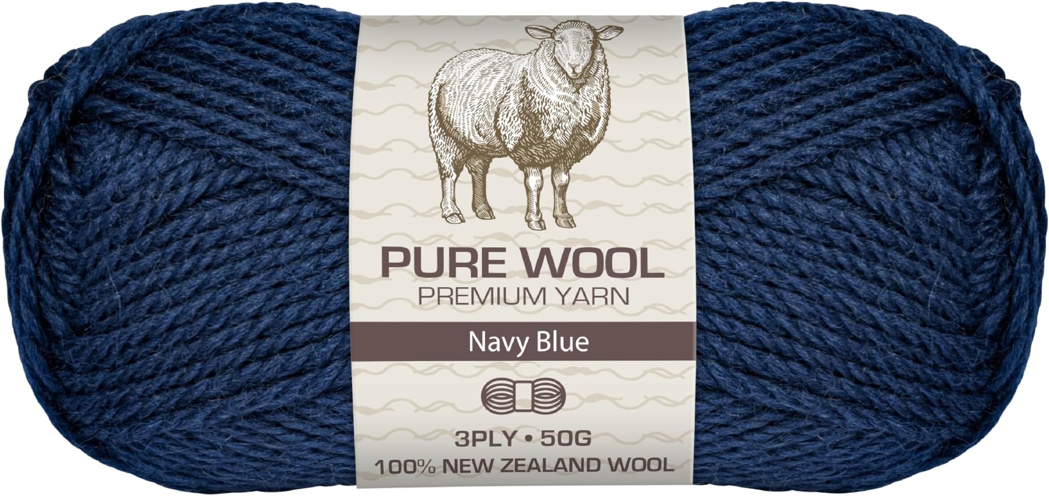 Yatsal 3-Ply Pure Wool 50 g, Duck Blue : Amazon.com.au: Home