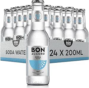 Soda Water 200ml Pack of 24 From Bon Accord - Lightly Sparkling Soda ...