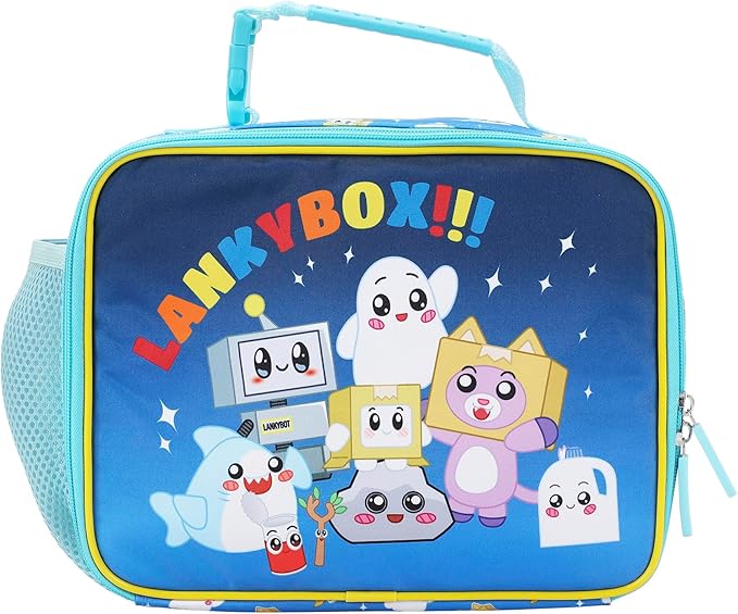 Amazon.com: Bioworld Lanky Box Favorite Characters Insulated Lunch Kit ...