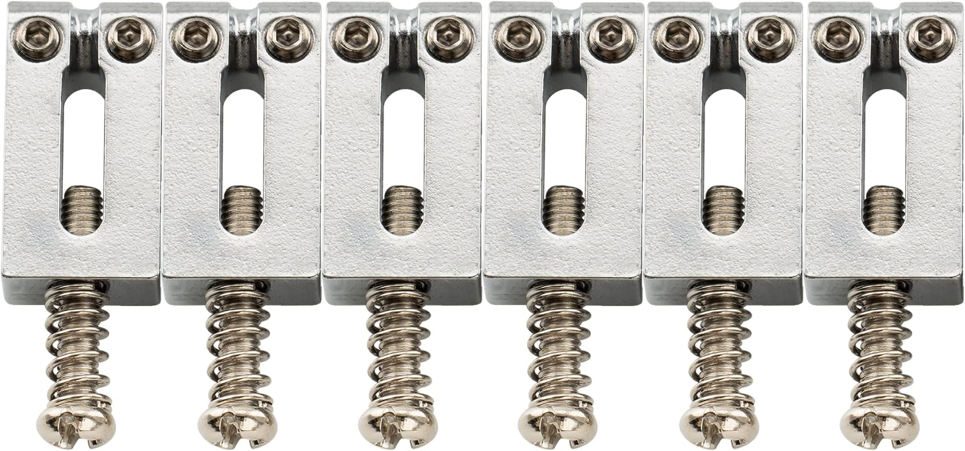 Amazon.com: Wilkinson 10.5mm Strat Tremolo Bridge Saddles for Squier ...