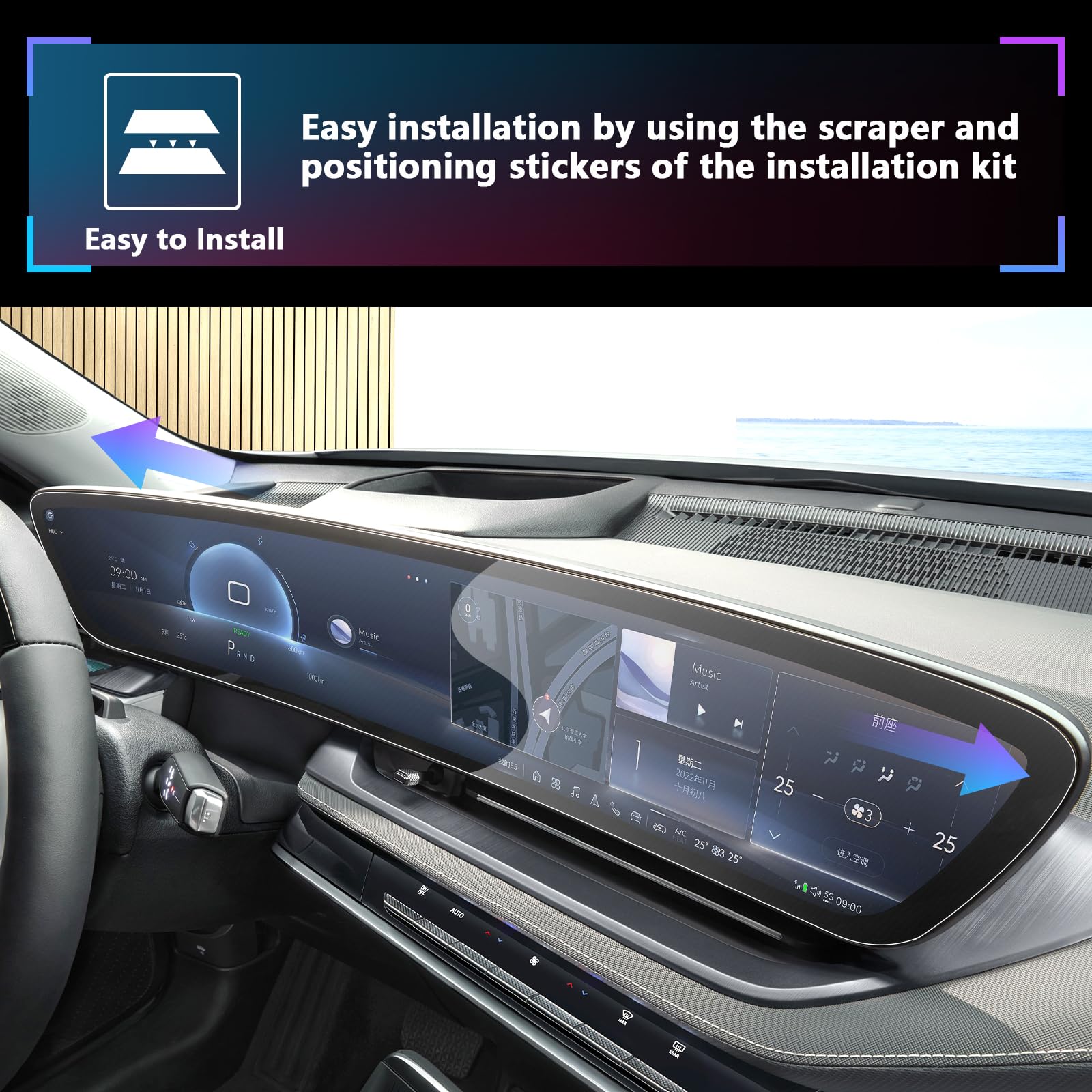 Snapklik.com : For 2024 2025 Buick Envision/2025 Enclave Screen ...