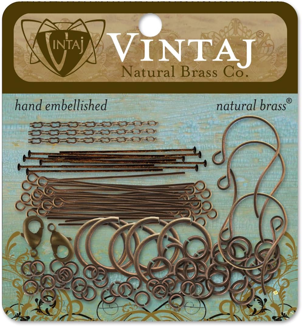 Amazon.com: Vintaj 100-Piece Jewelry Findings Pack