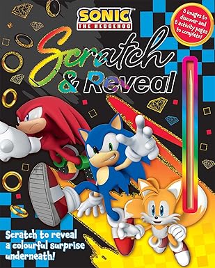 Sonic The Hedgehog: Scratch and Reveal (Sega) : Amazon.com.au: Books