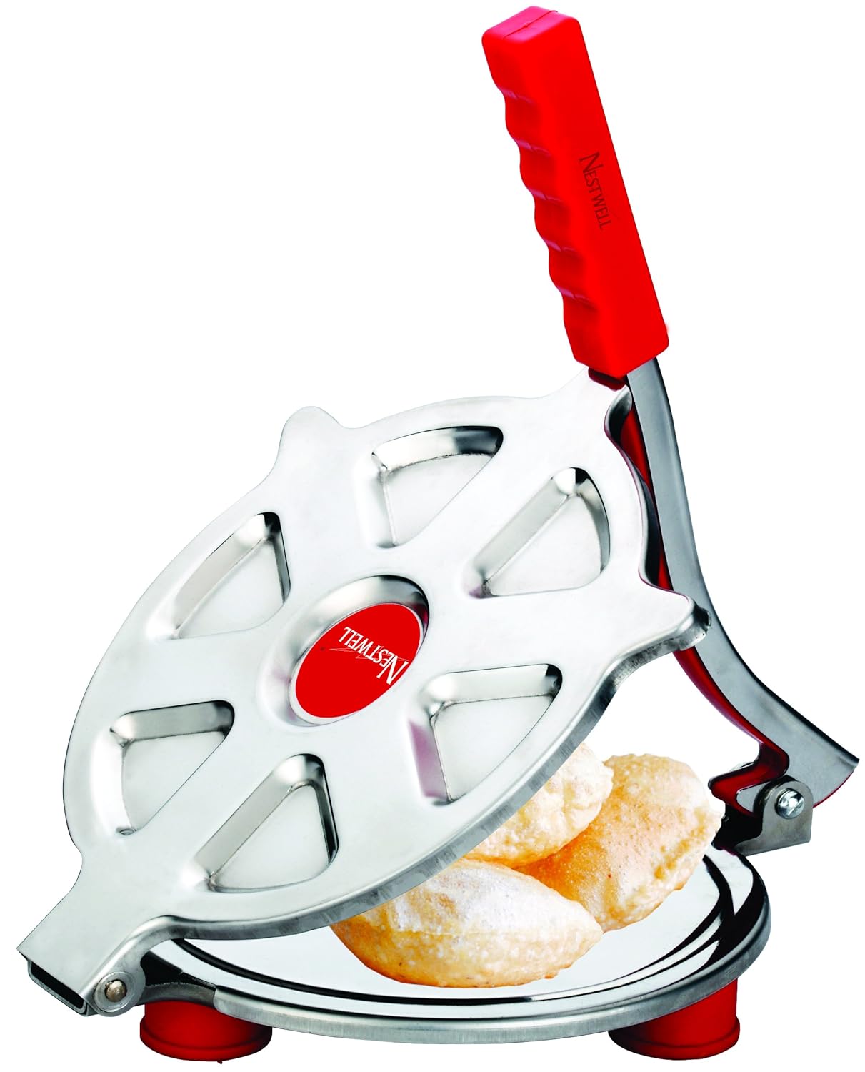 Buy Techsun High Grade Stainless Steel Puri Press / Papad Maker / Puri ...