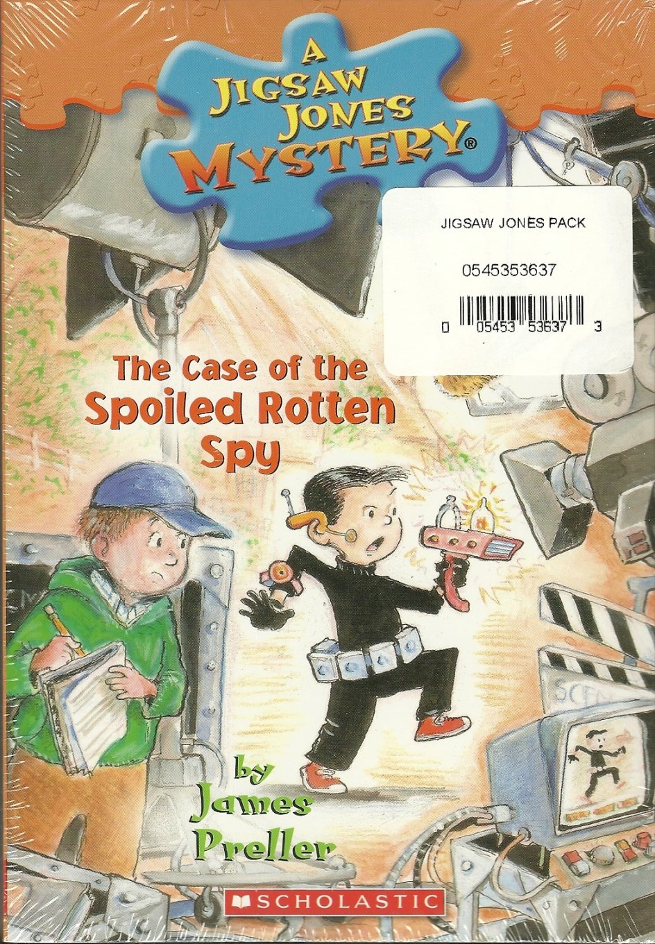 Jigsaw Jones Pack - 6BKS (The Case of the Spoiled Rotten Spy, Double ...