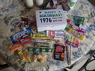 Amazon.com: RETRO CANDY YUM 80s Gift Box with 1980's Candy Assortment ...