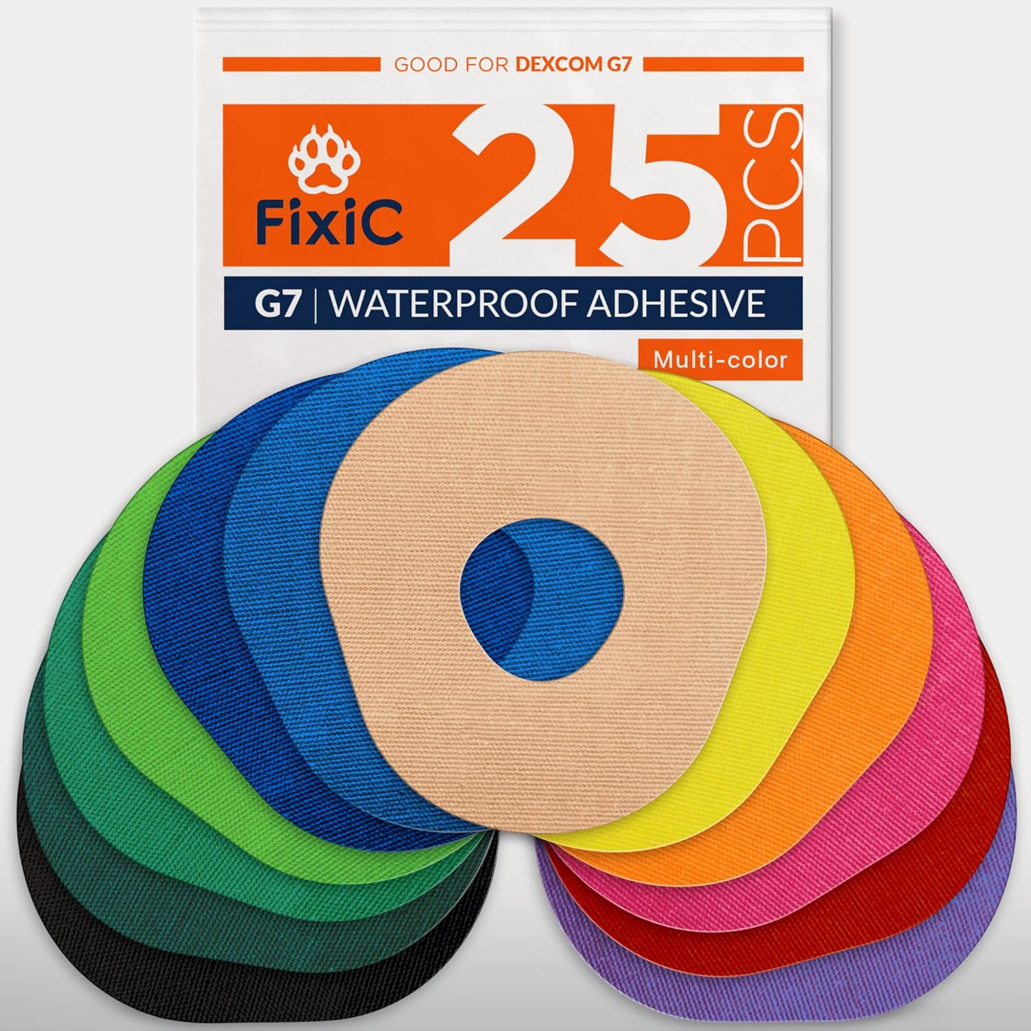 Amazon.com: FixiC – Adhesive Patches for G7 – 25 Pack Premium ...