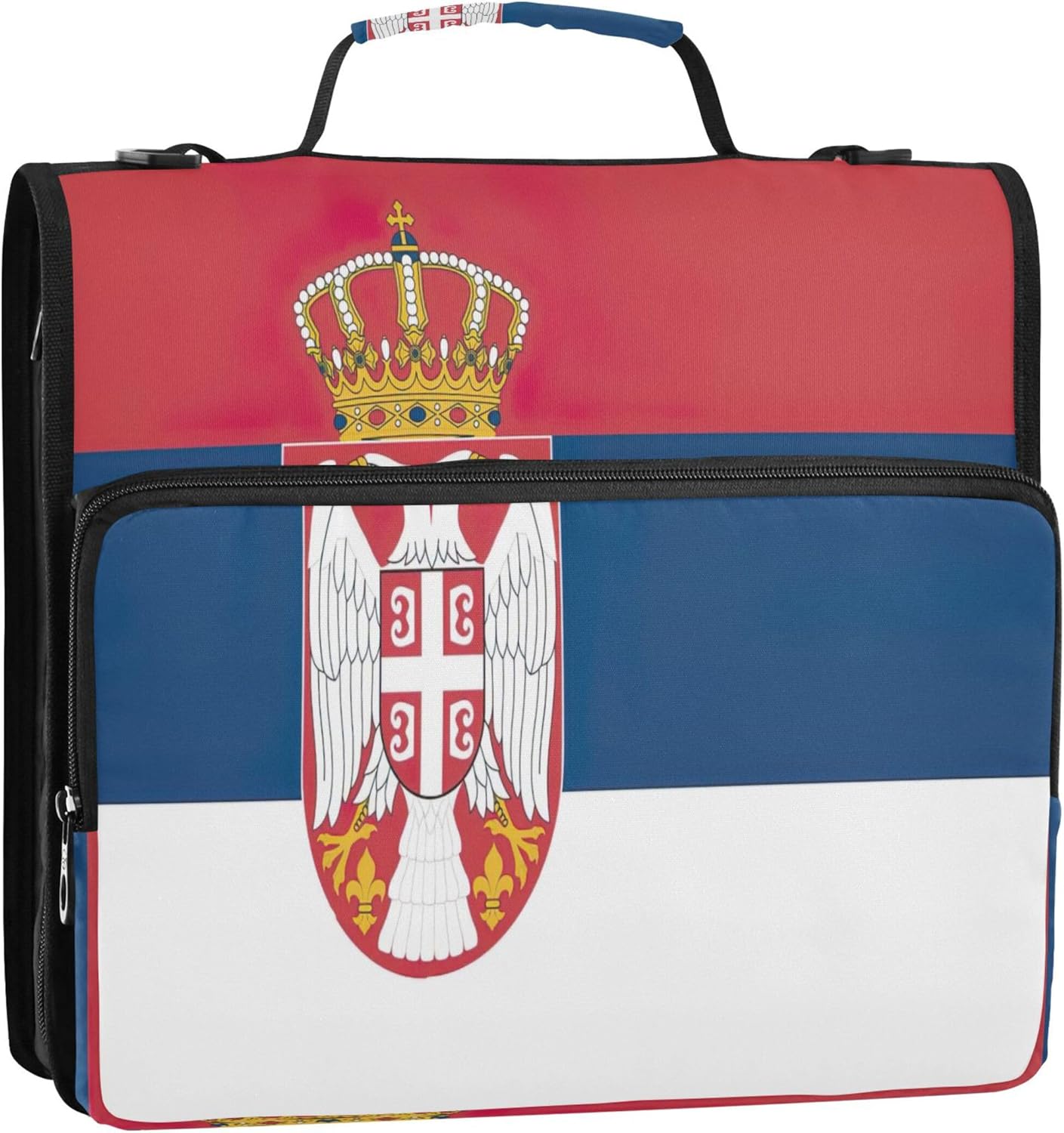 Serbia Flag Large Binder - Document Organizer: Binders & Binder ...