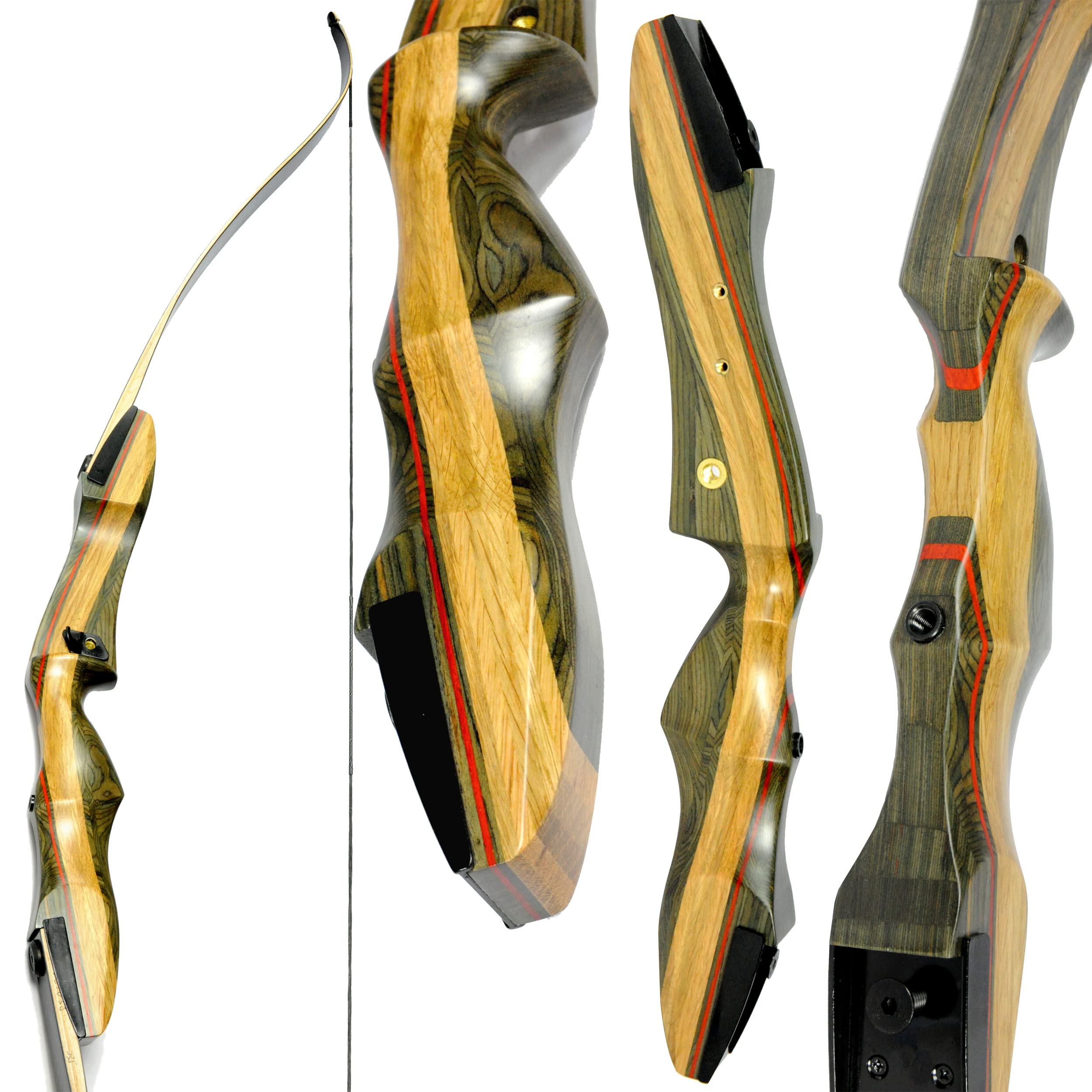 Buy Southwest Archery der XL Takedown Recurve Bow – Compact Fast ...