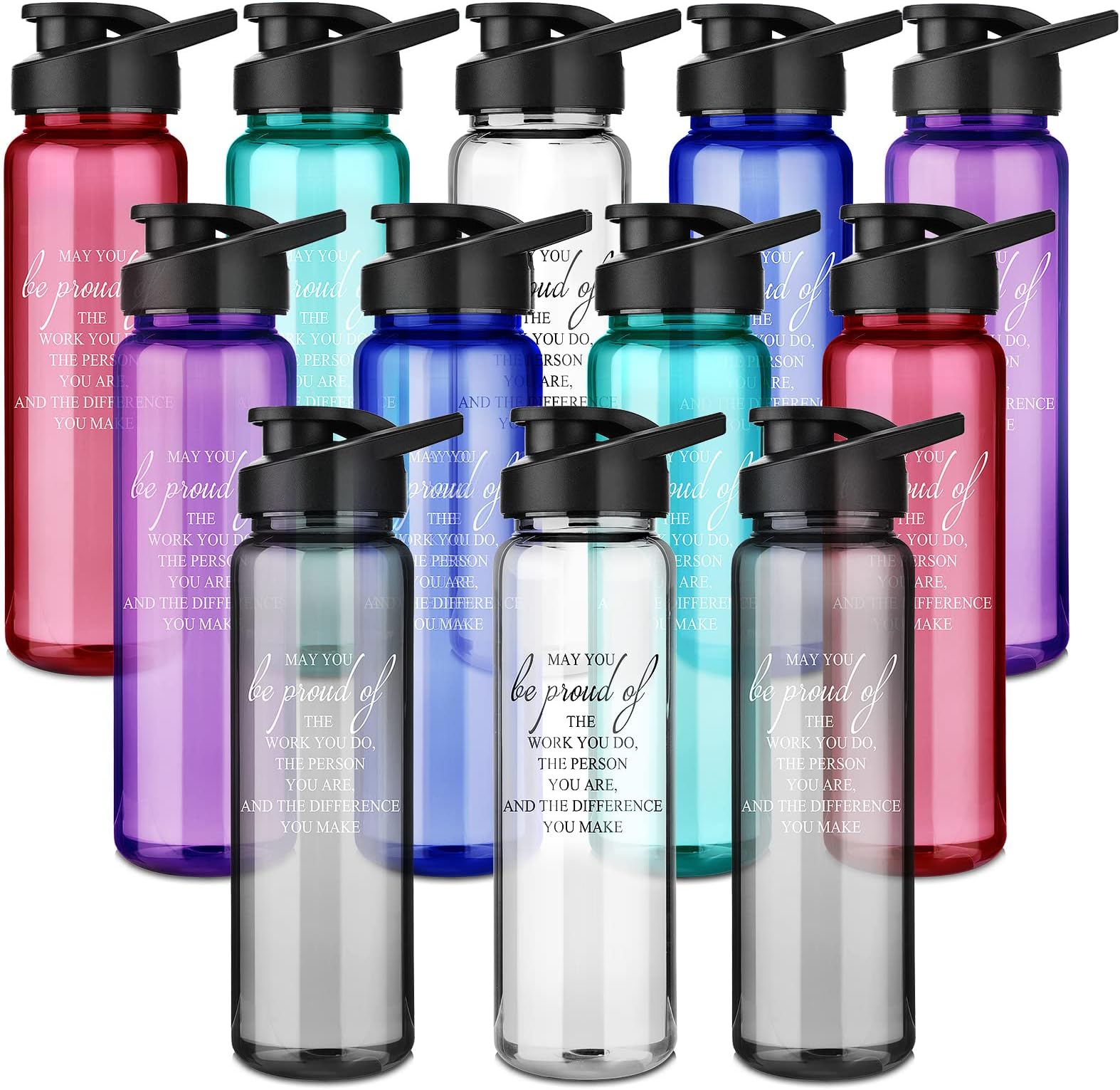 Amazon.com: Uiifan 32 Pcs Thank You Gift for Coworker Aluminum Water ...