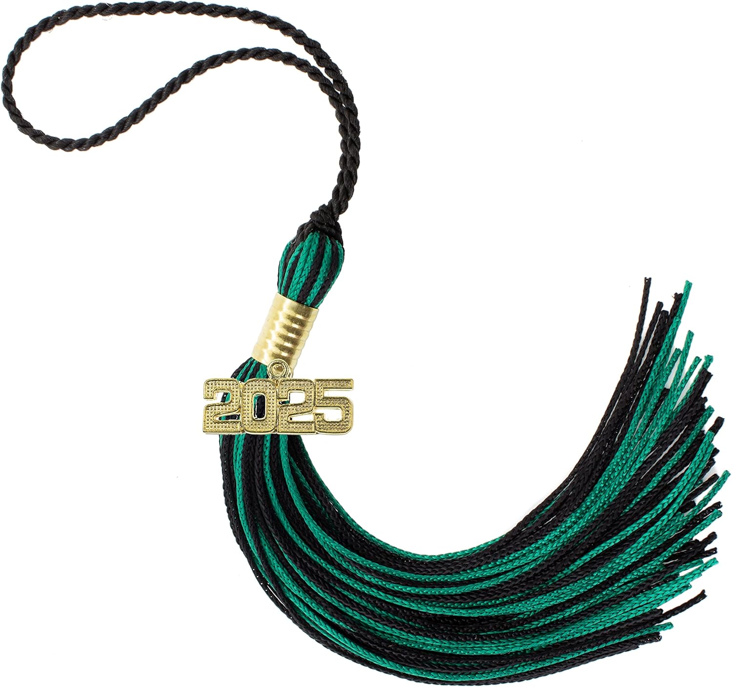 Amazon.com: Tassel Depot - 2025 Black/Dark Green Graduation Tassel ...
