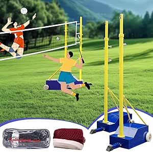 Amazon.com : Volleyball Poles for Backyard, Outdoor Volleyball Net ...