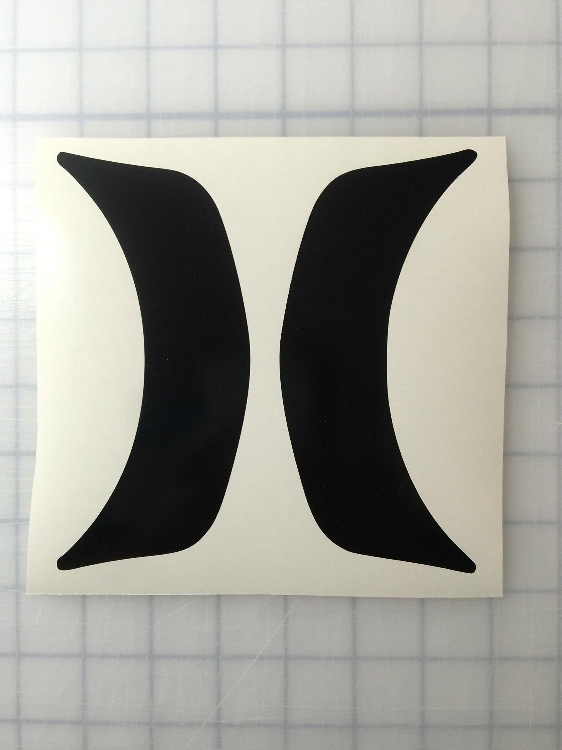 Amazon.com - Hurley logo Awesome Bumper Sticker Vinyl Decal 5"