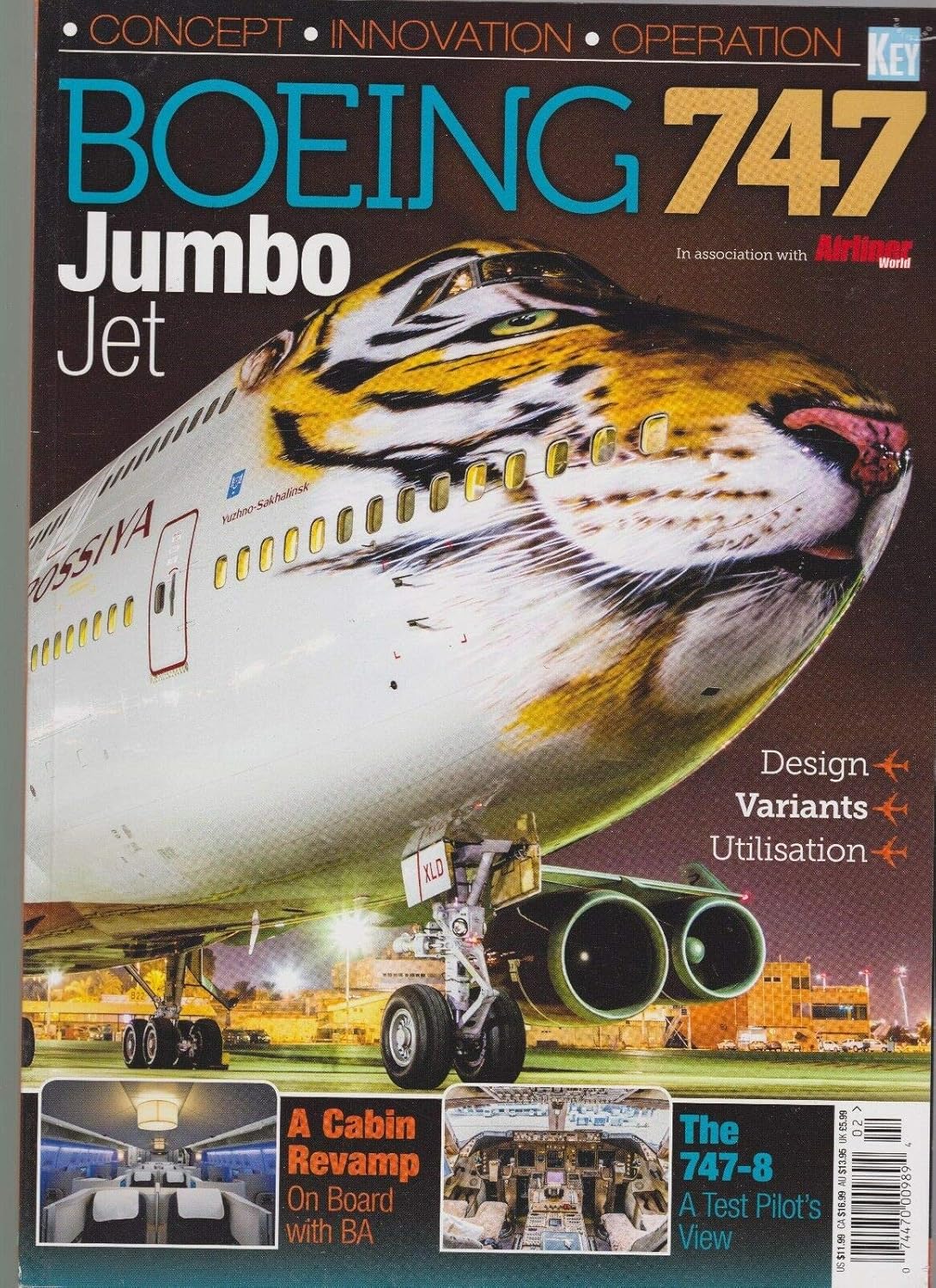 AIRLINER WORLD MAGAZINE PRESENTS BOEING 747 JUMBO QUEEN OF THE SKIES ...