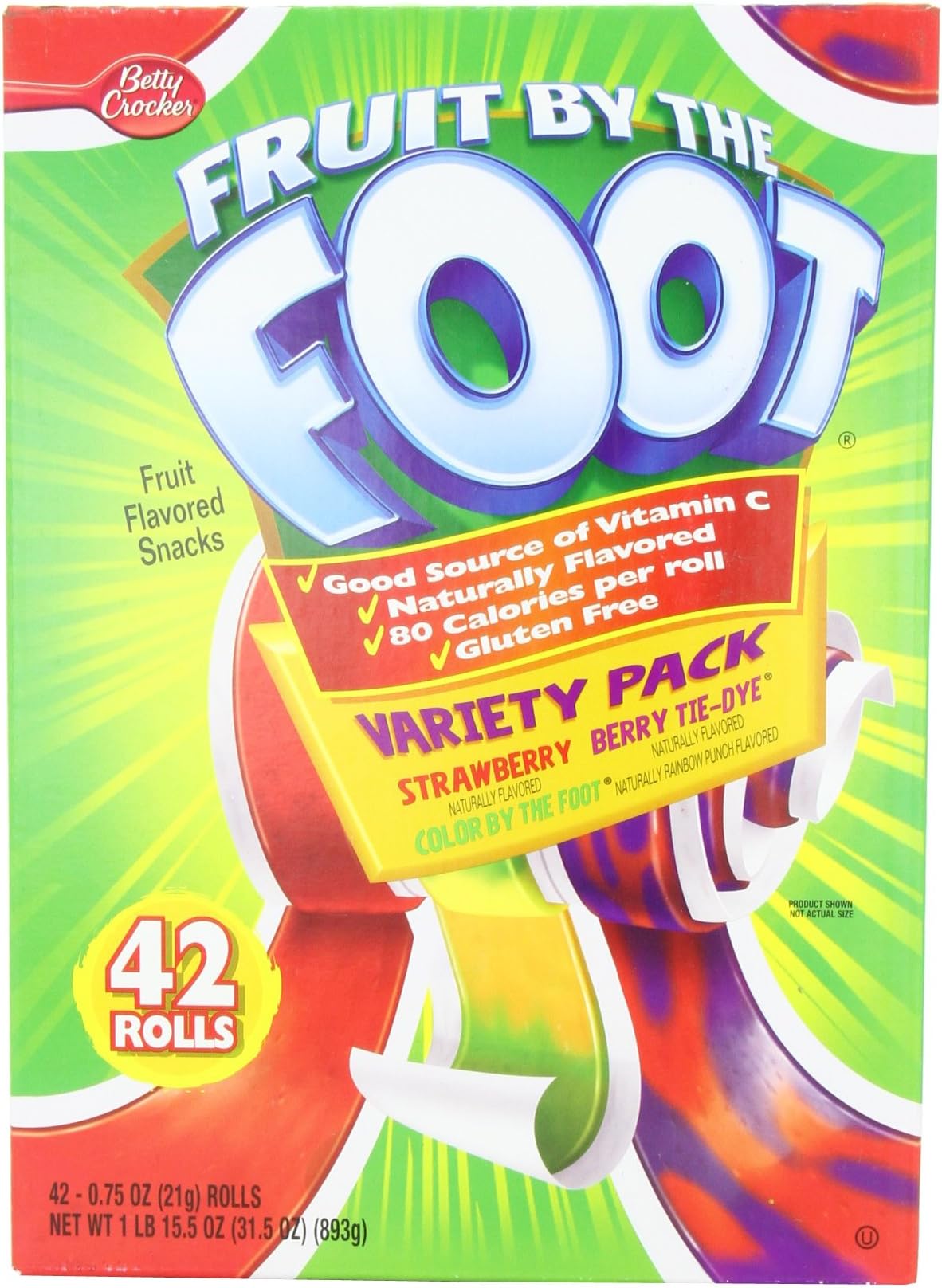 Amazon.com: Fruit by the Foot Fruit Flavored Snacks, Starburst, Variety ...
