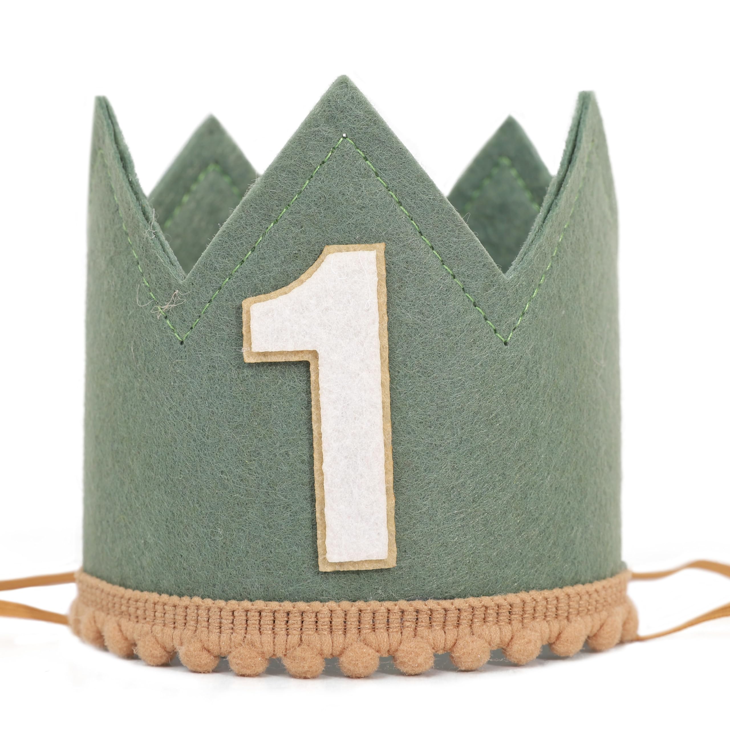 Amazon.com: Agvgaza Wild One Birthday Crown - Wild 1st Birthday ...