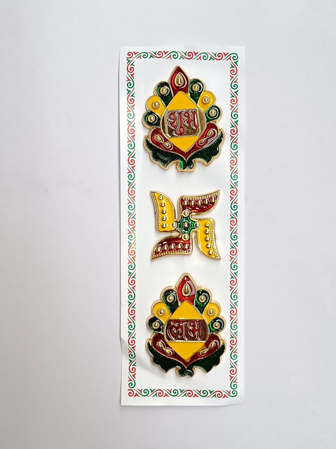 Buy Stickskart Combo Pack of Shubh Labh and Swastik Stickers - Door ...