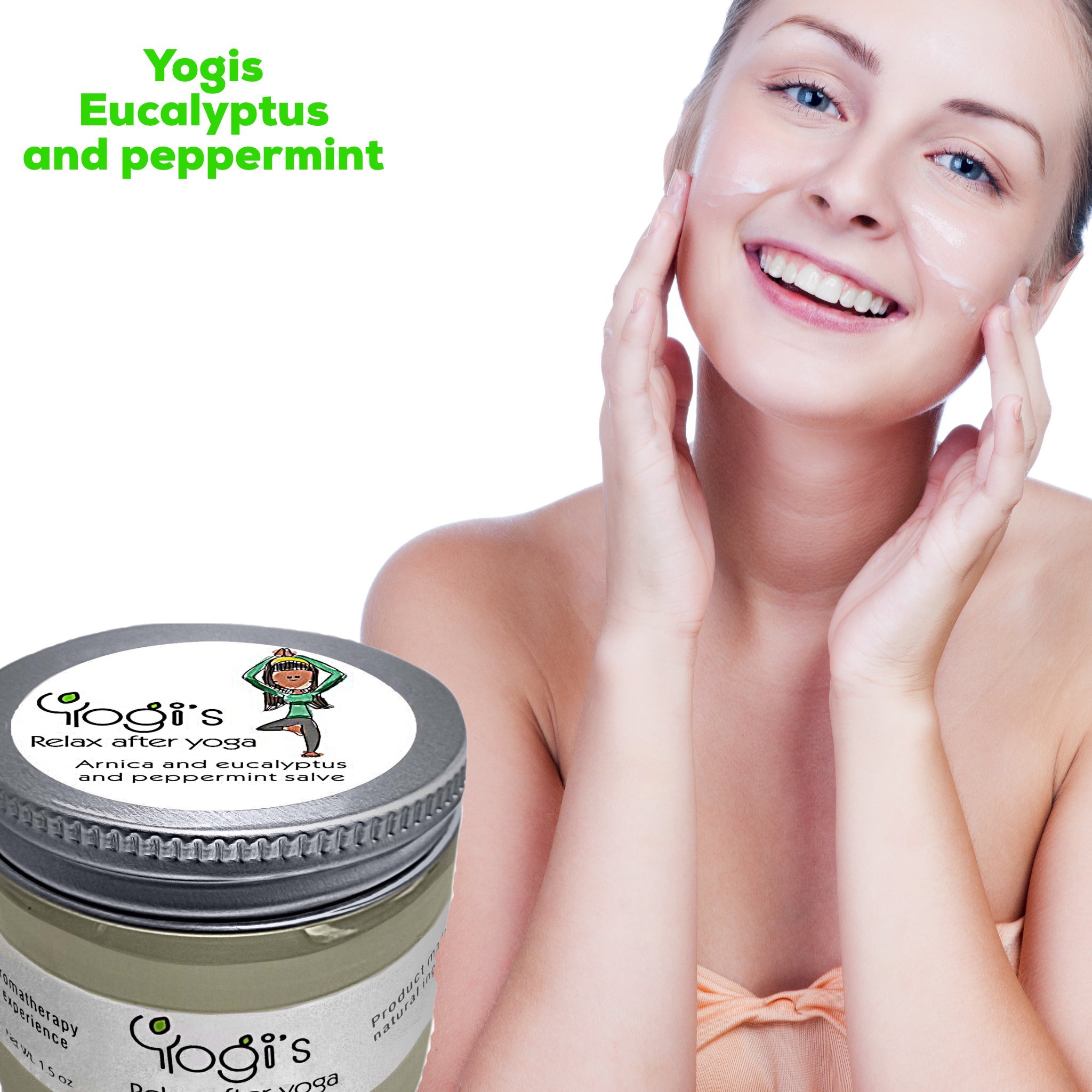 Yogi's essential yoga balm -arnica montana-eucalyptus and peppermint ...
