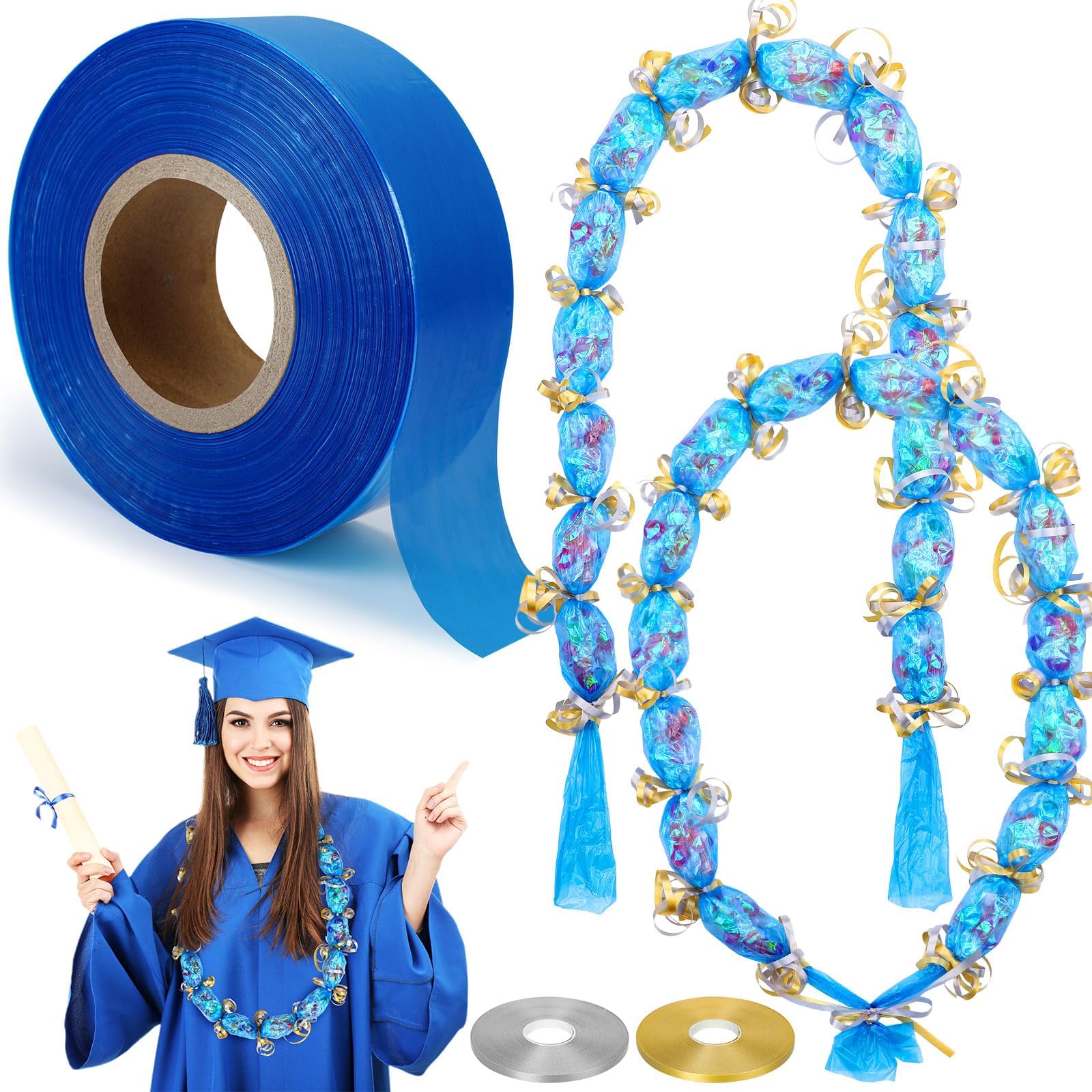 Amazon.com: Sinload Candy Lei Tubing 2025 Graduation Candy Lei Making ...