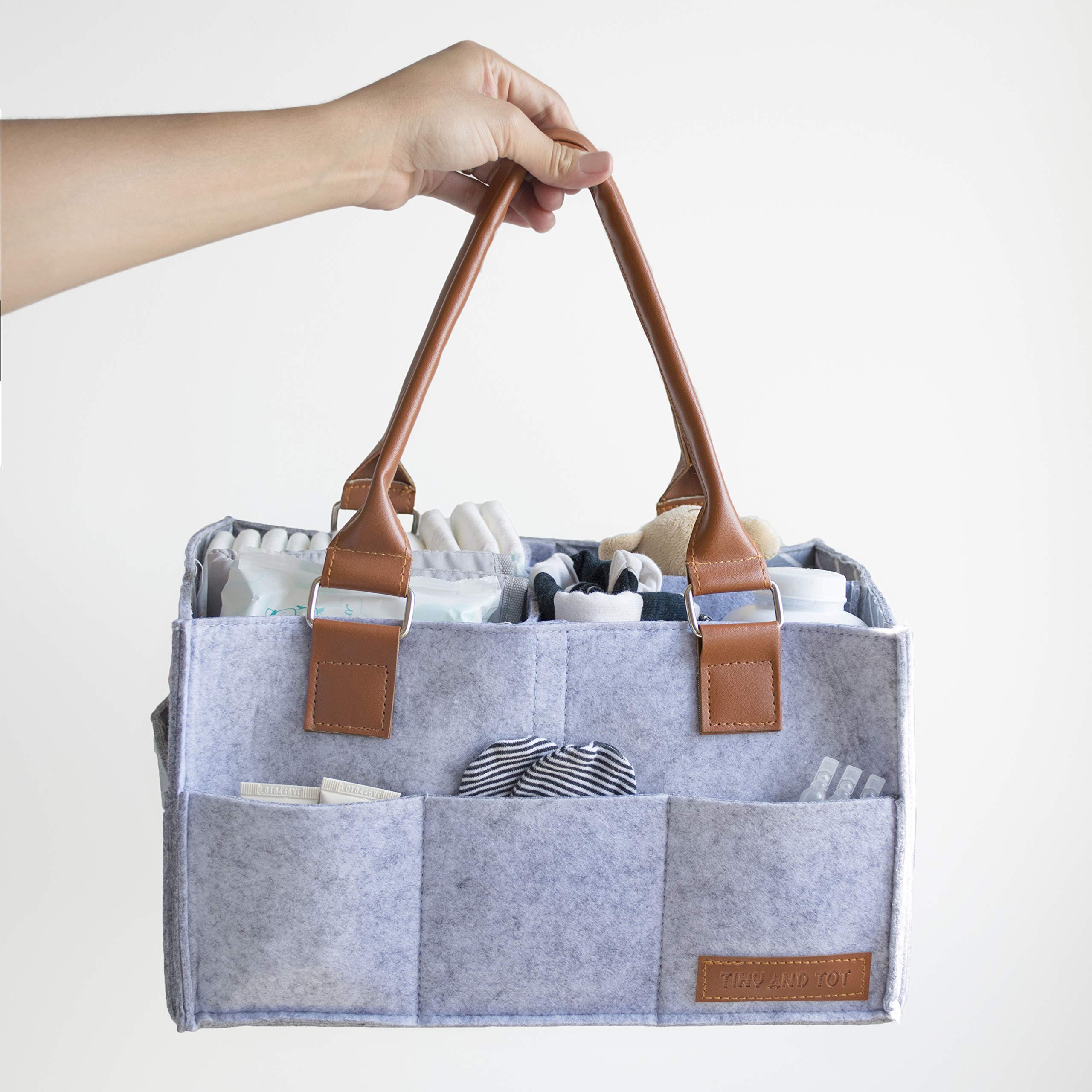 Snapklik.com : AWEHIRU Tiny And Tot Diaper Caddy Organizer - Nursing ...