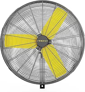 Amazon.com: VINICAYA 30 Inch Industrial Wall Mount Fan Oscillating ...