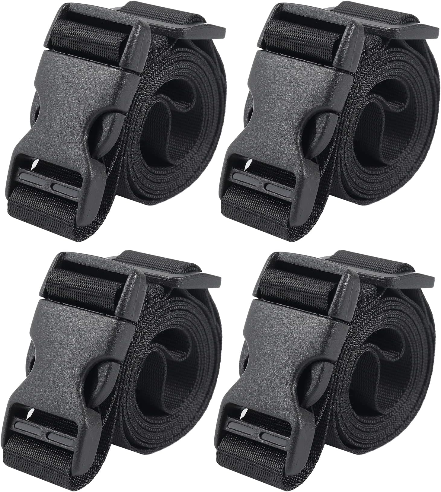 Amazon.com: EXVITAL Nylon Buckle Straps, Adjustable Straps with Quick ...