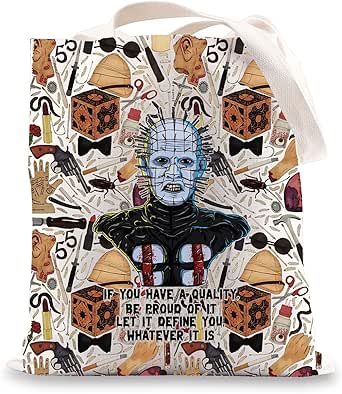 Amazon.com: G2TUP Hellraiser Tote Bag Hellraiser Fans Gifts If You Have ...