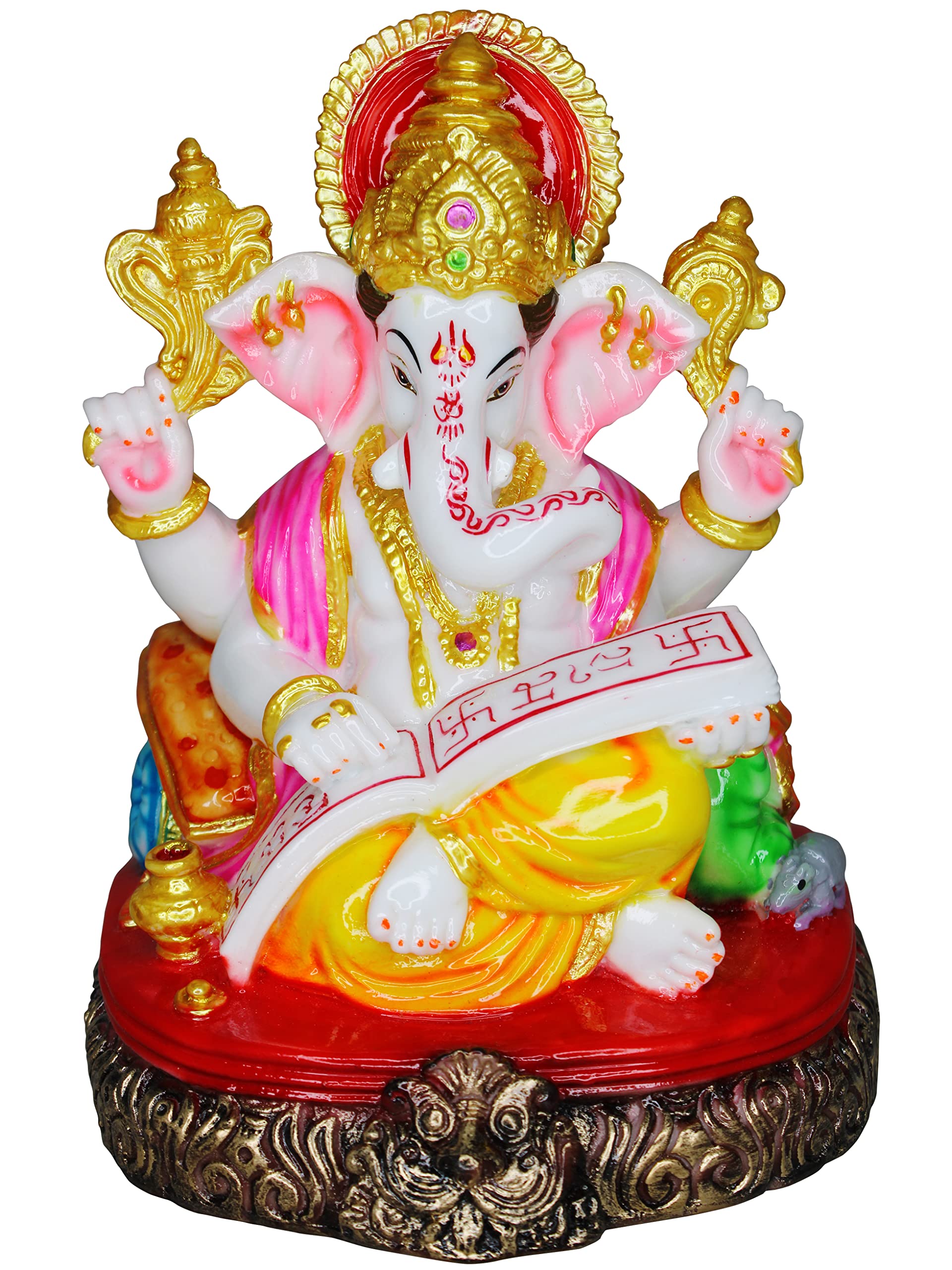 Buy Vinayakmoorti Marble Ganesh/Ganesha/Ganesh ji Murti/Idol for Home ...