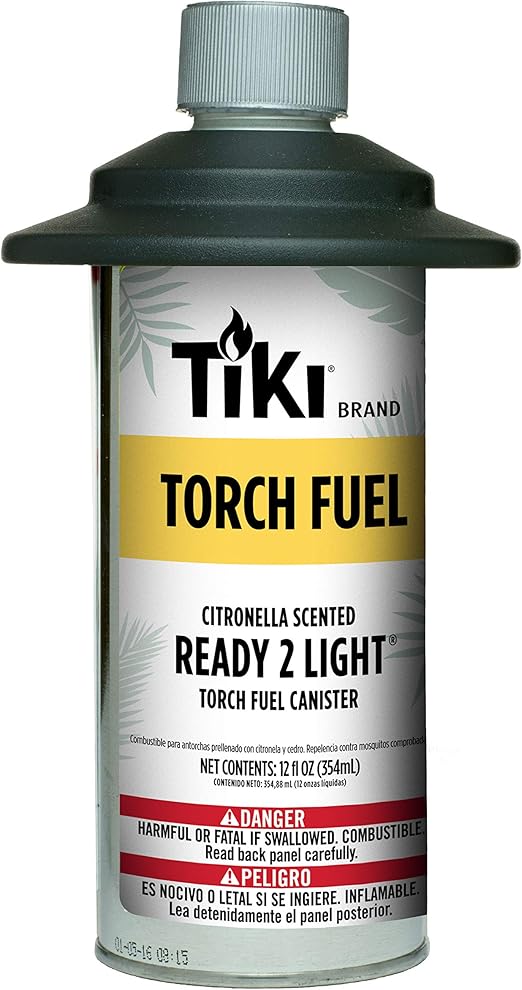 Amazon.com : Tiki Brand Citronella Scented Torch Fuel, 12 Ounce ...