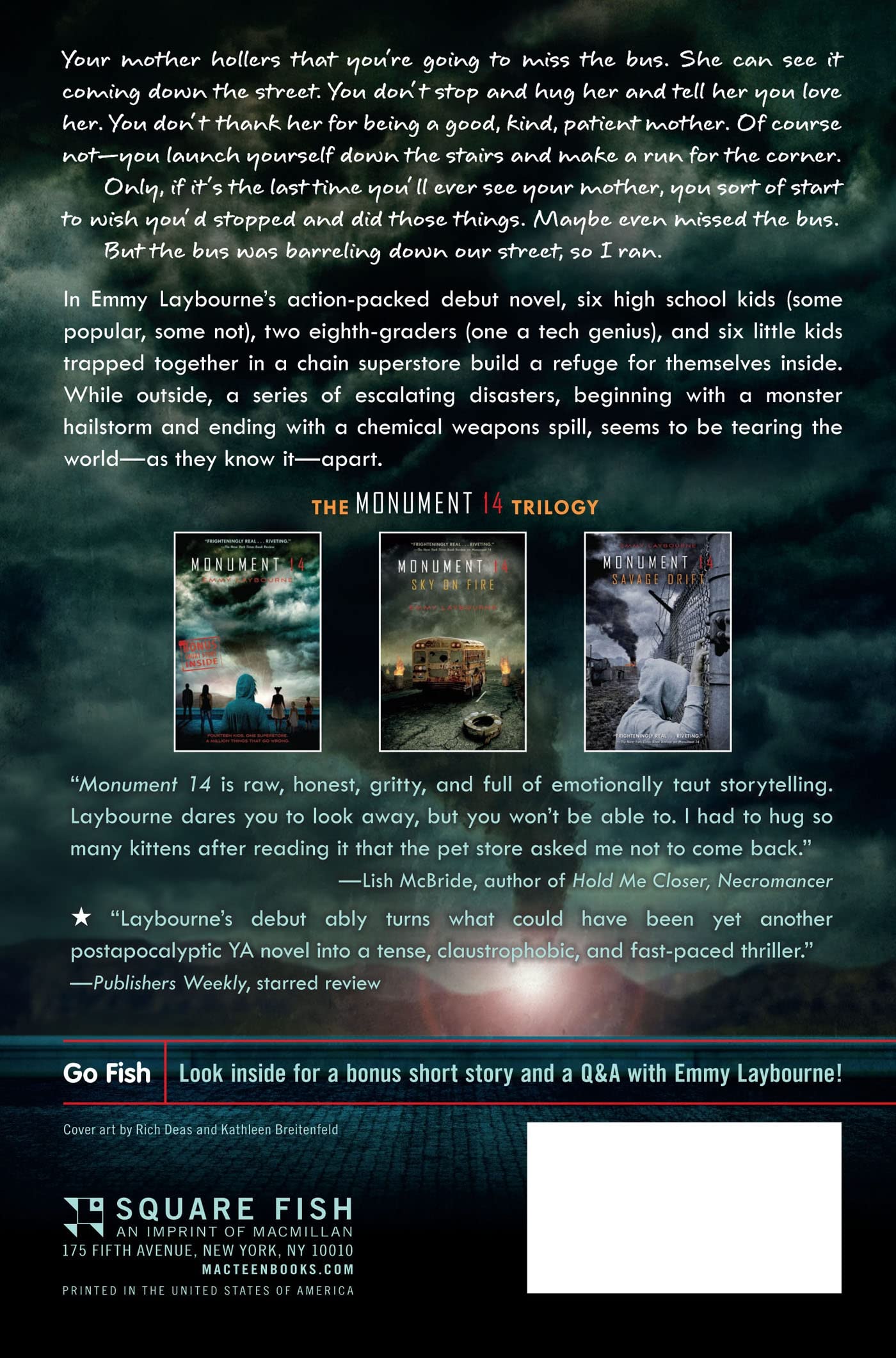 Emmy Laybourne Books