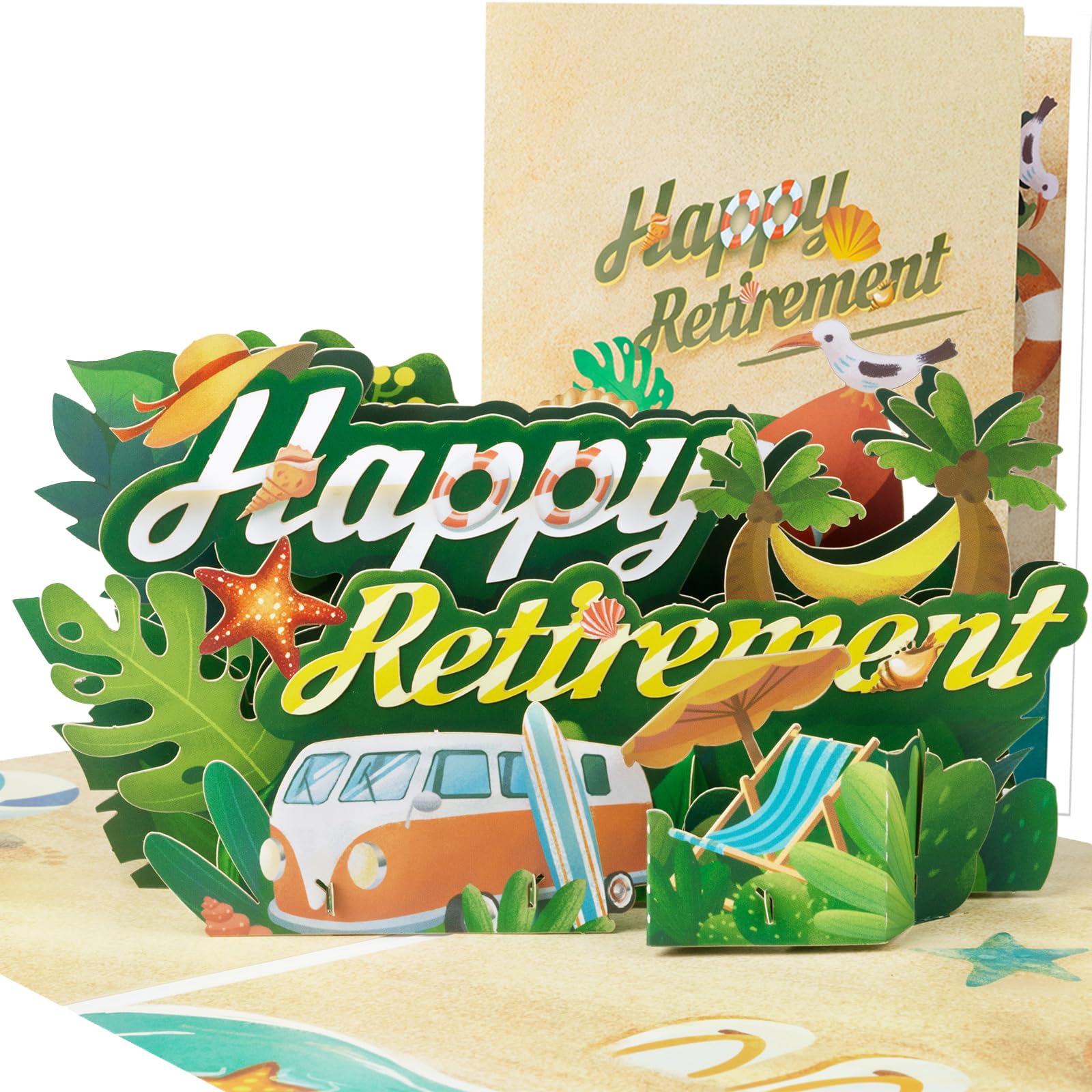Amazon.com : IKSAMY Retirement Card Happy Retirement Card - Retirement ...
