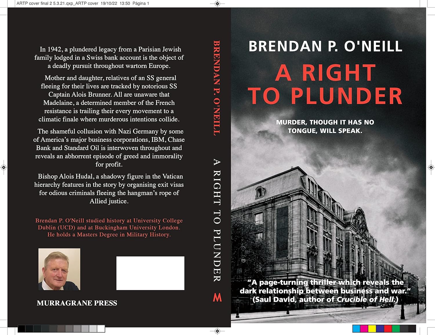 Amazon.com: A Right to Plunder: Murder, though it has no tongue, will ...