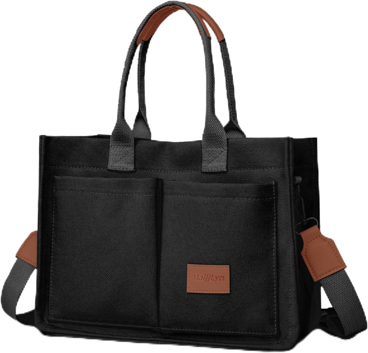 Amazon.com: MaijjLyn Canvas Tote Bag for Women - Crossbody Womens Tote Bags Trendy Shoulder ...