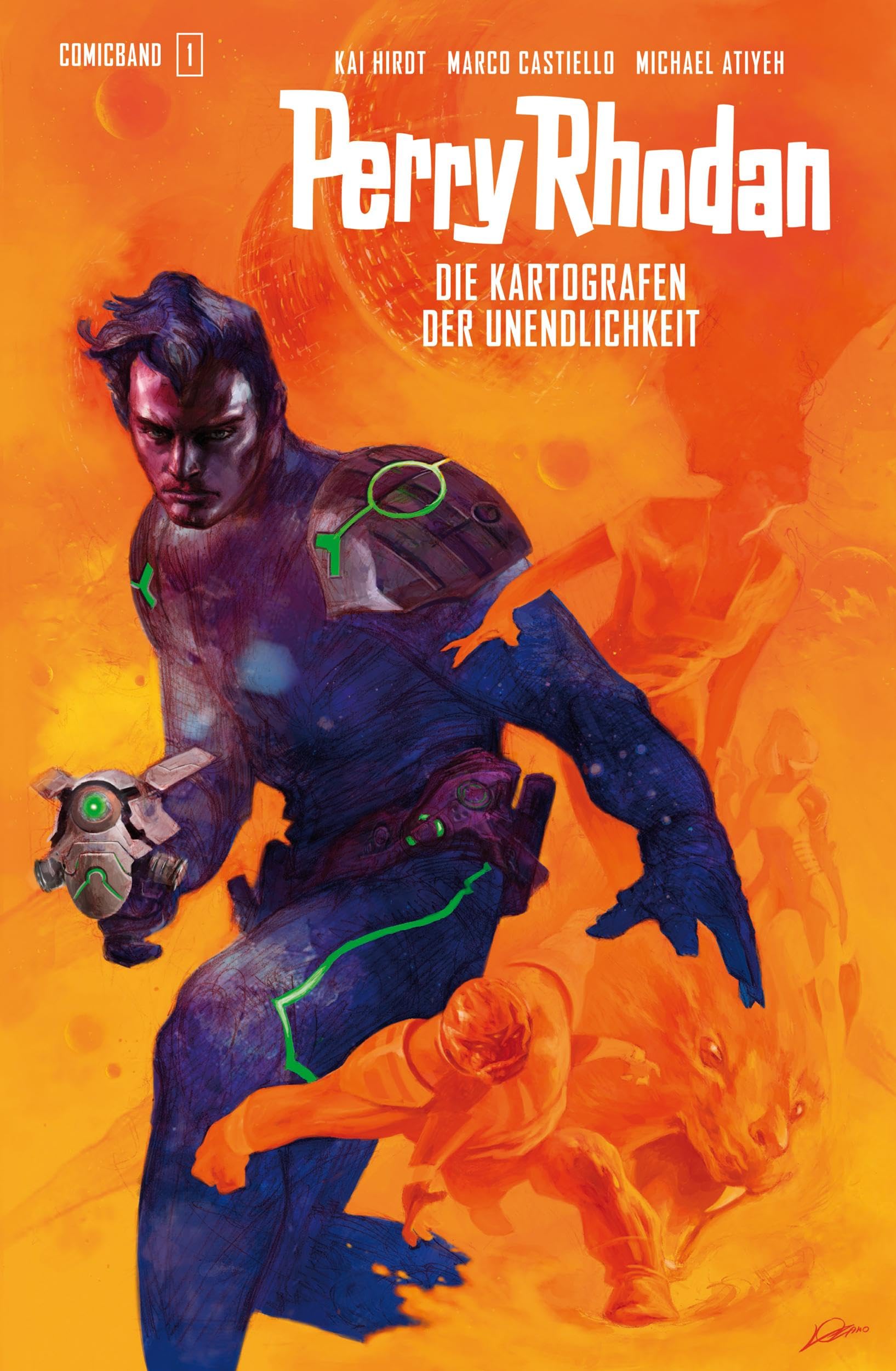 Perry Rhodan Comic 1: Die Kartografen der Unendlichkeit 1 : Hirdt, Kai ...