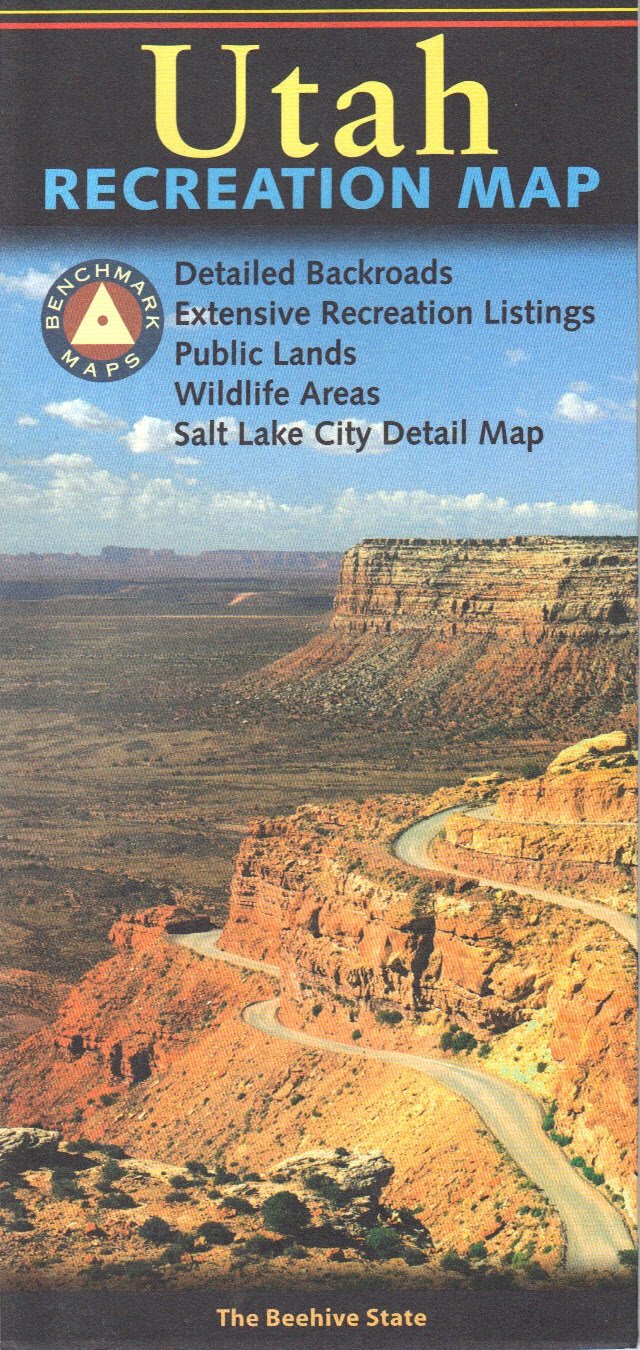 Utah Recreation Map: Benchmark Maps: 0767020000464: Amazon.com: Books