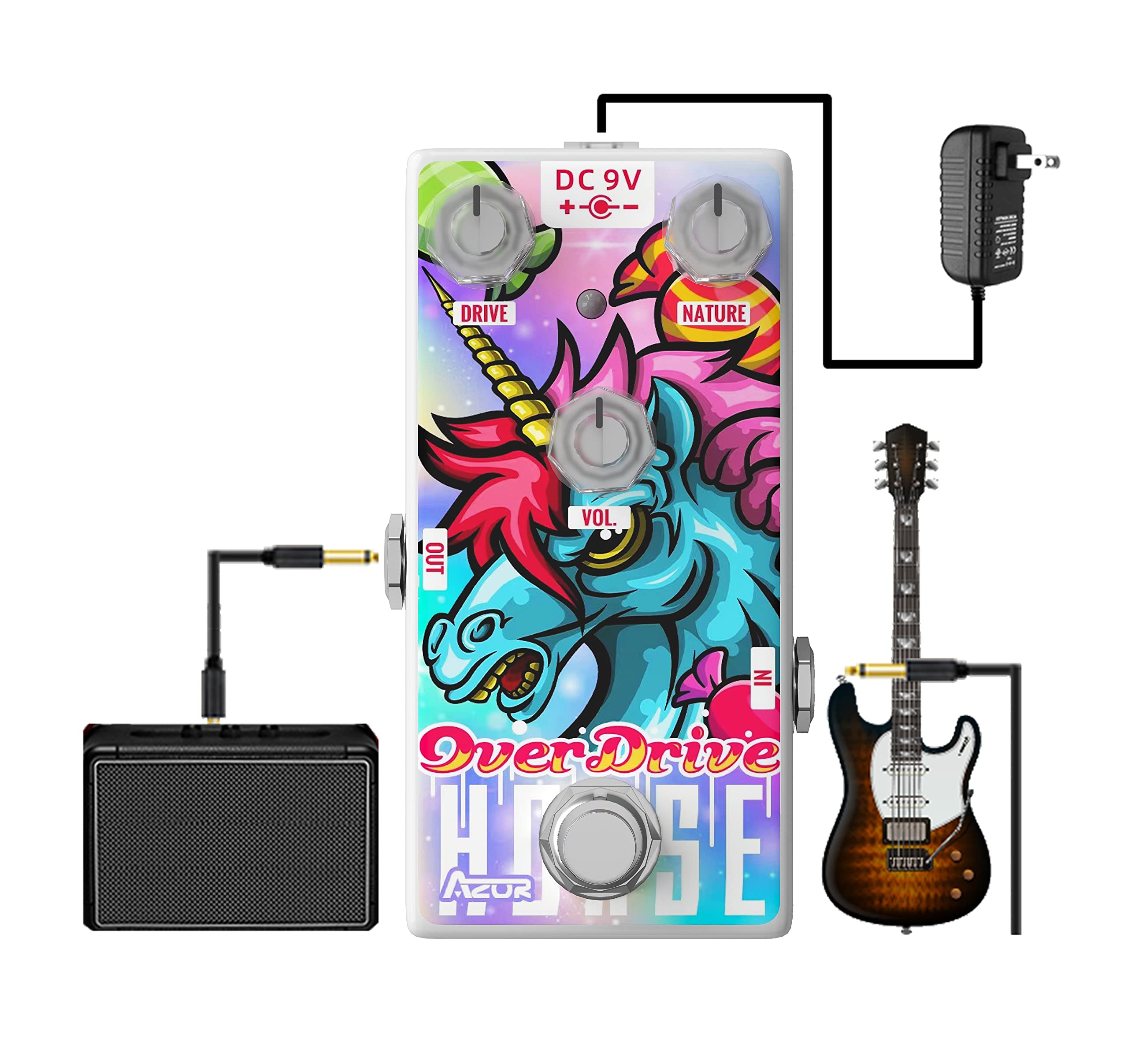 Snapklik.com : Overdrive Guitar Pedal, Horse Mini Overdrive Analog ...