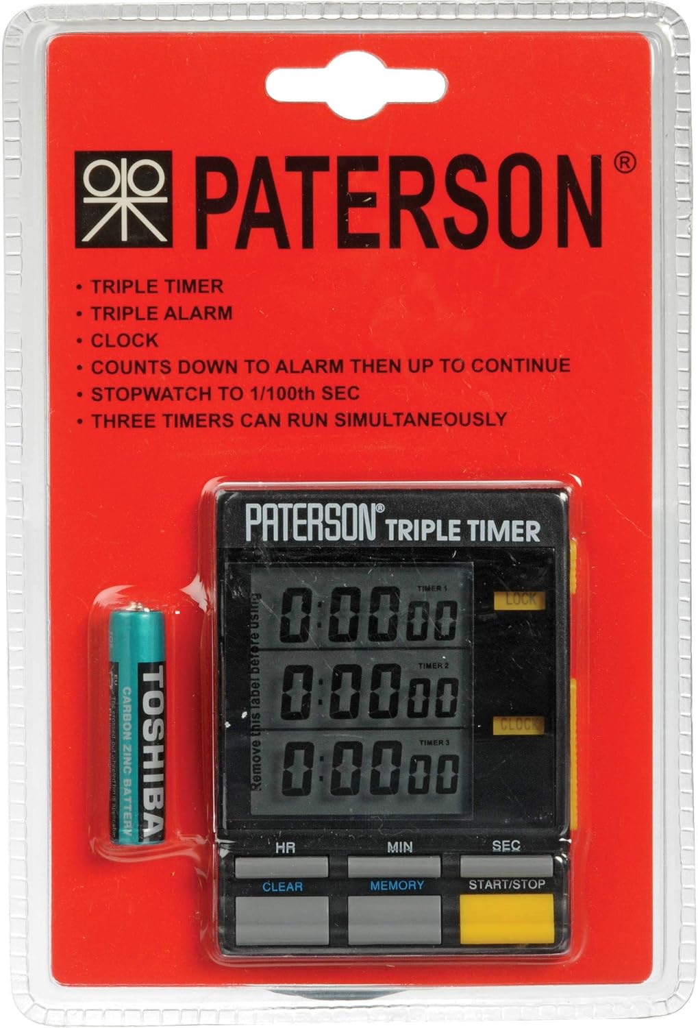 Amazon.com: Paterson Triple Timer : Home & Kitchen
