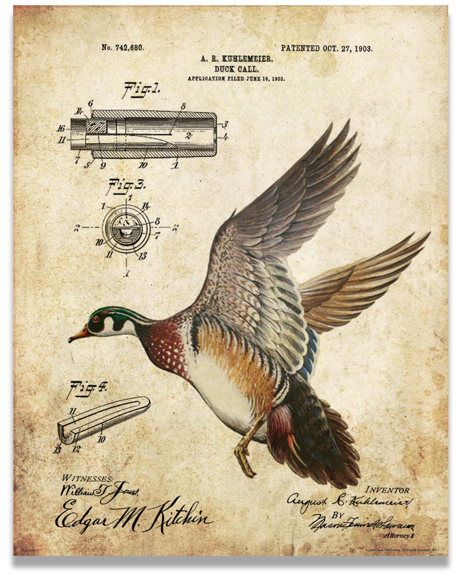 Goose Hunting Drawings