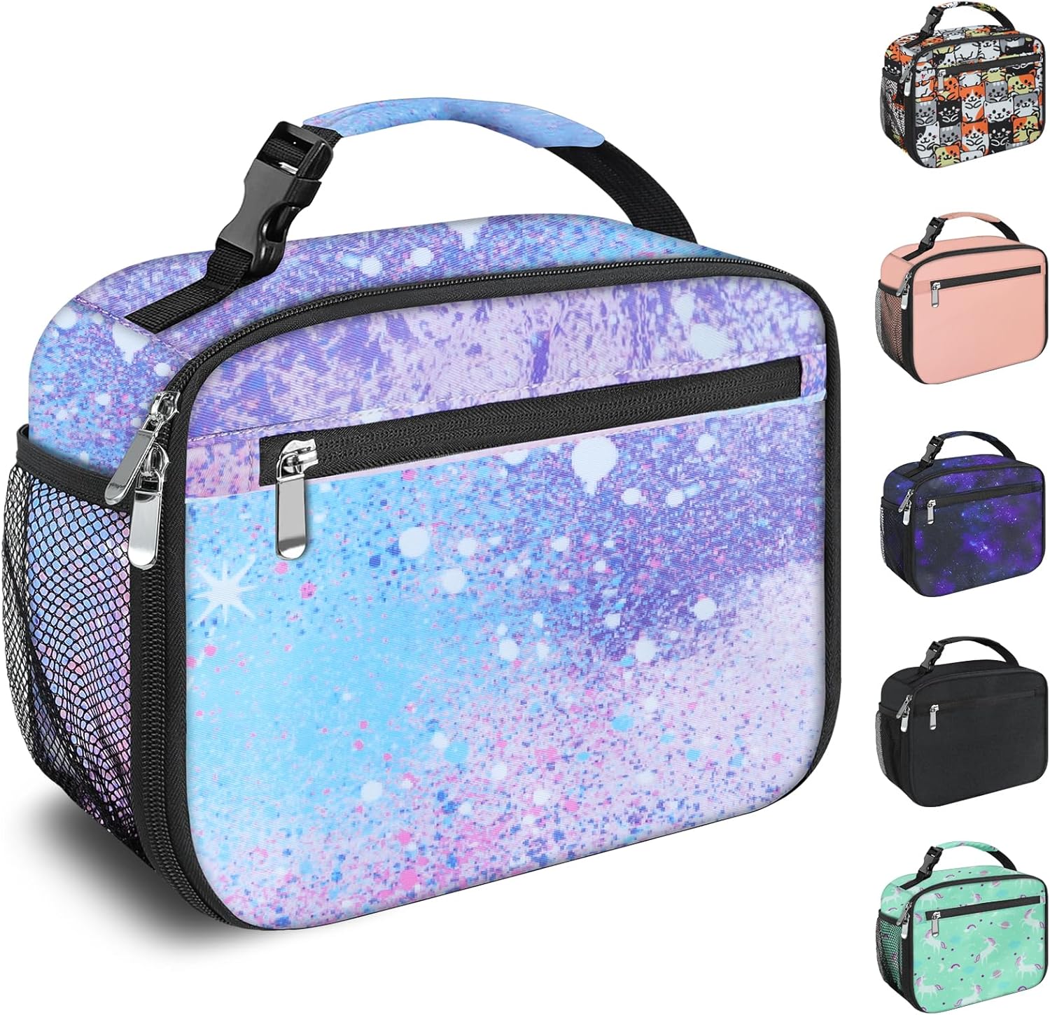 Amazon.com: Kids Lunch Box for Boys Girls Lunch Bag Insulated Durable ...